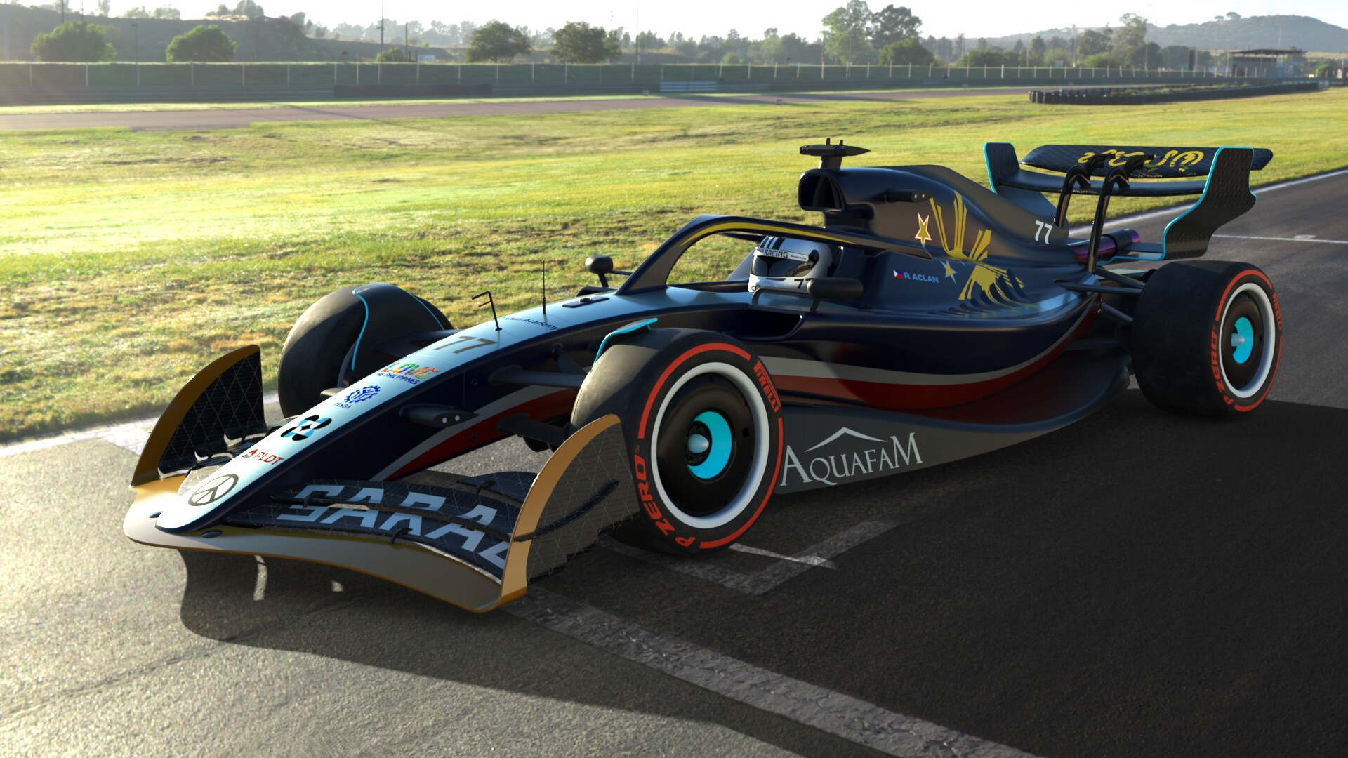 ArtStation - 2025 Sarao SR-01 Concept F1 Car