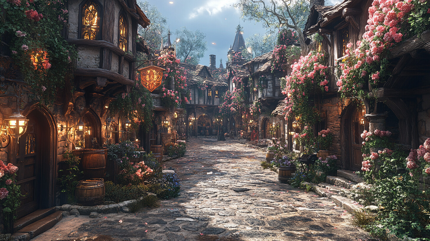 Concept Art - +300 Epic Medieval Environment Concept (4k)