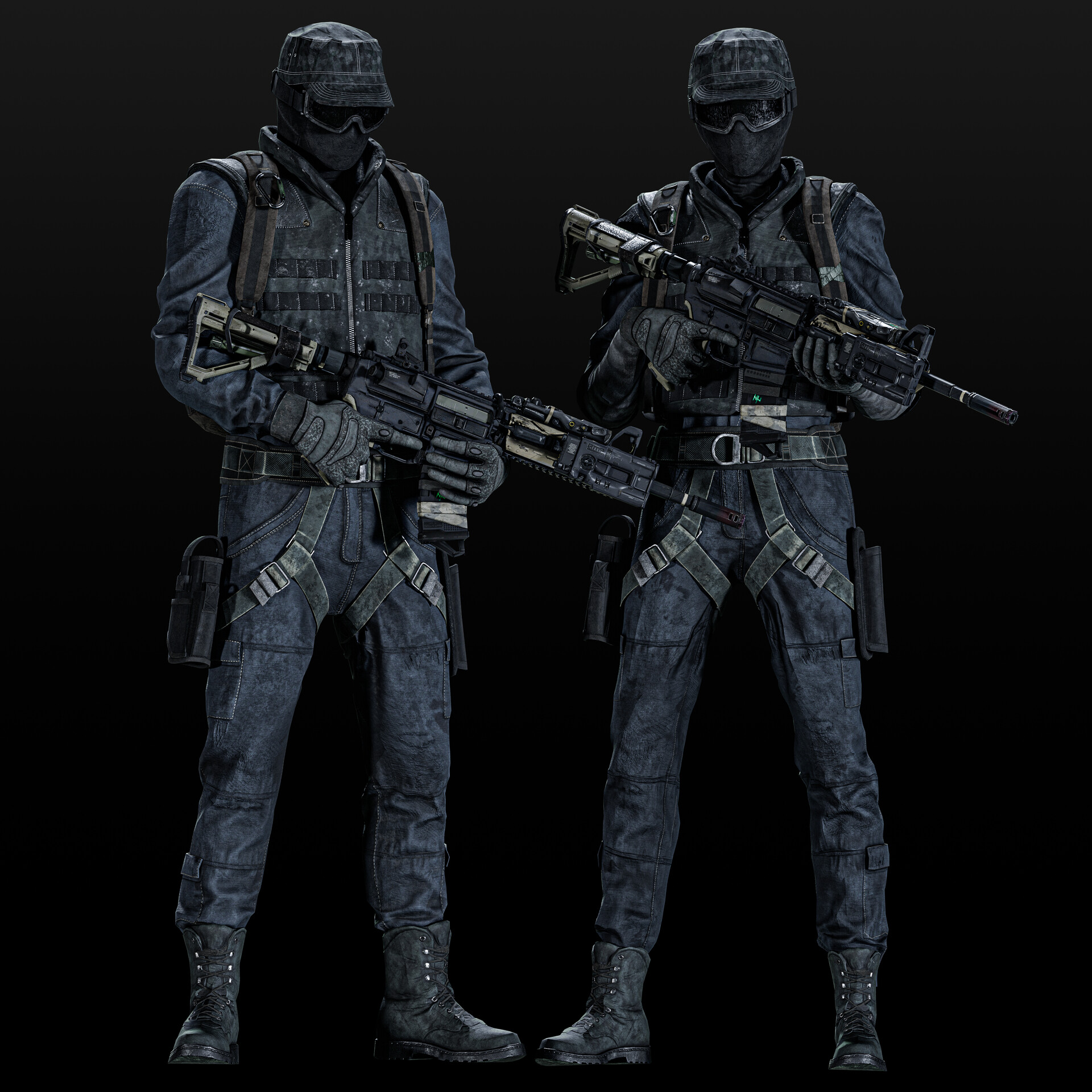 ArtStation - LSUC Defaullt Soldiers