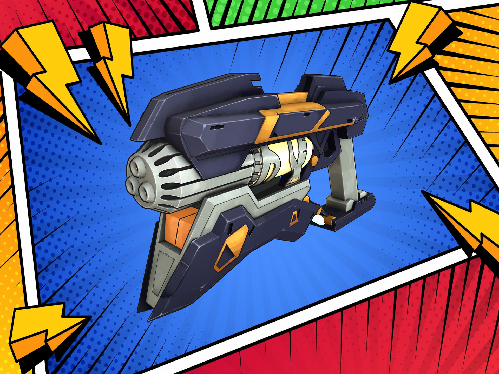 ArtStation - Marvel Rivals Starlord Gun