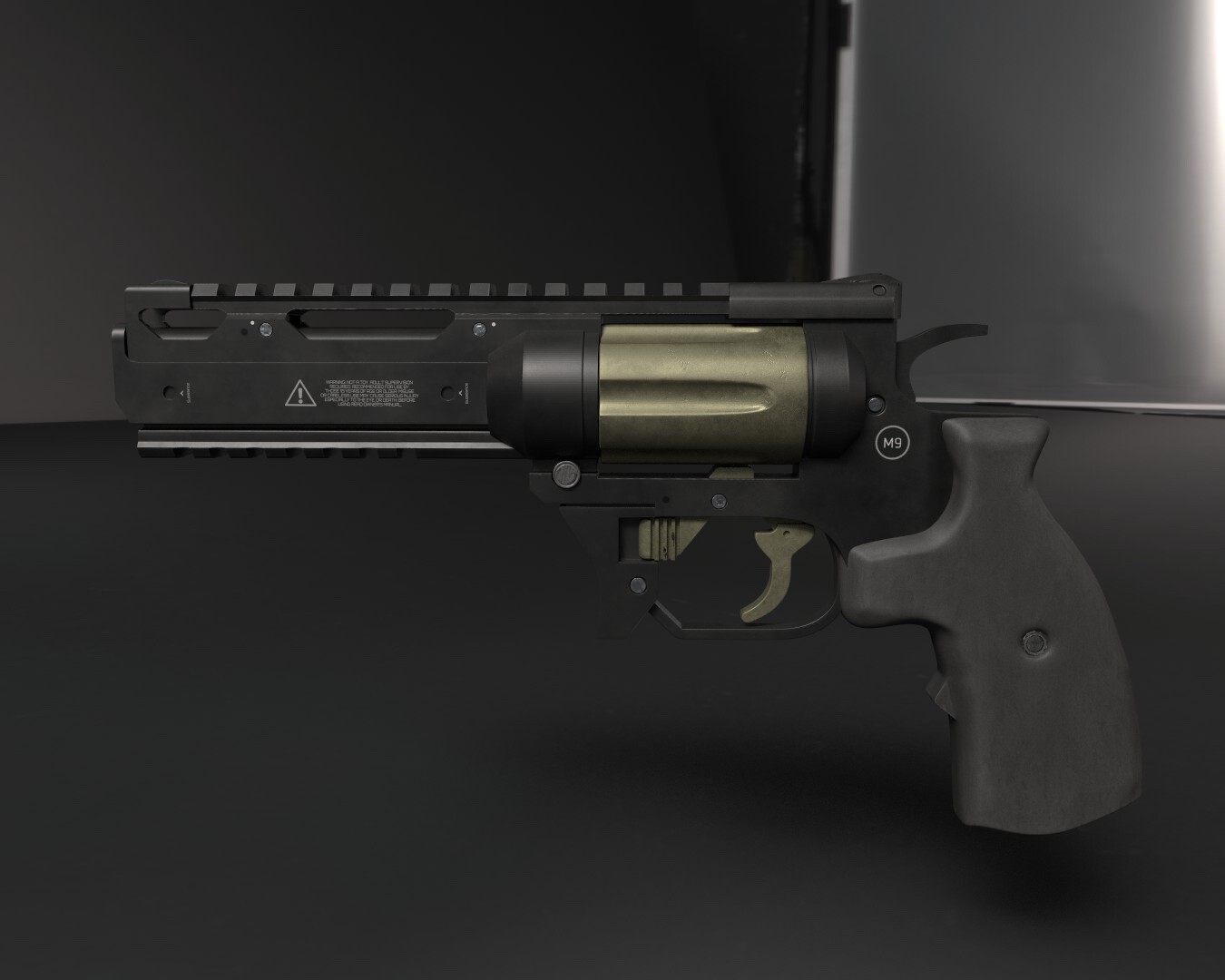ArtStation - M9 Revolver