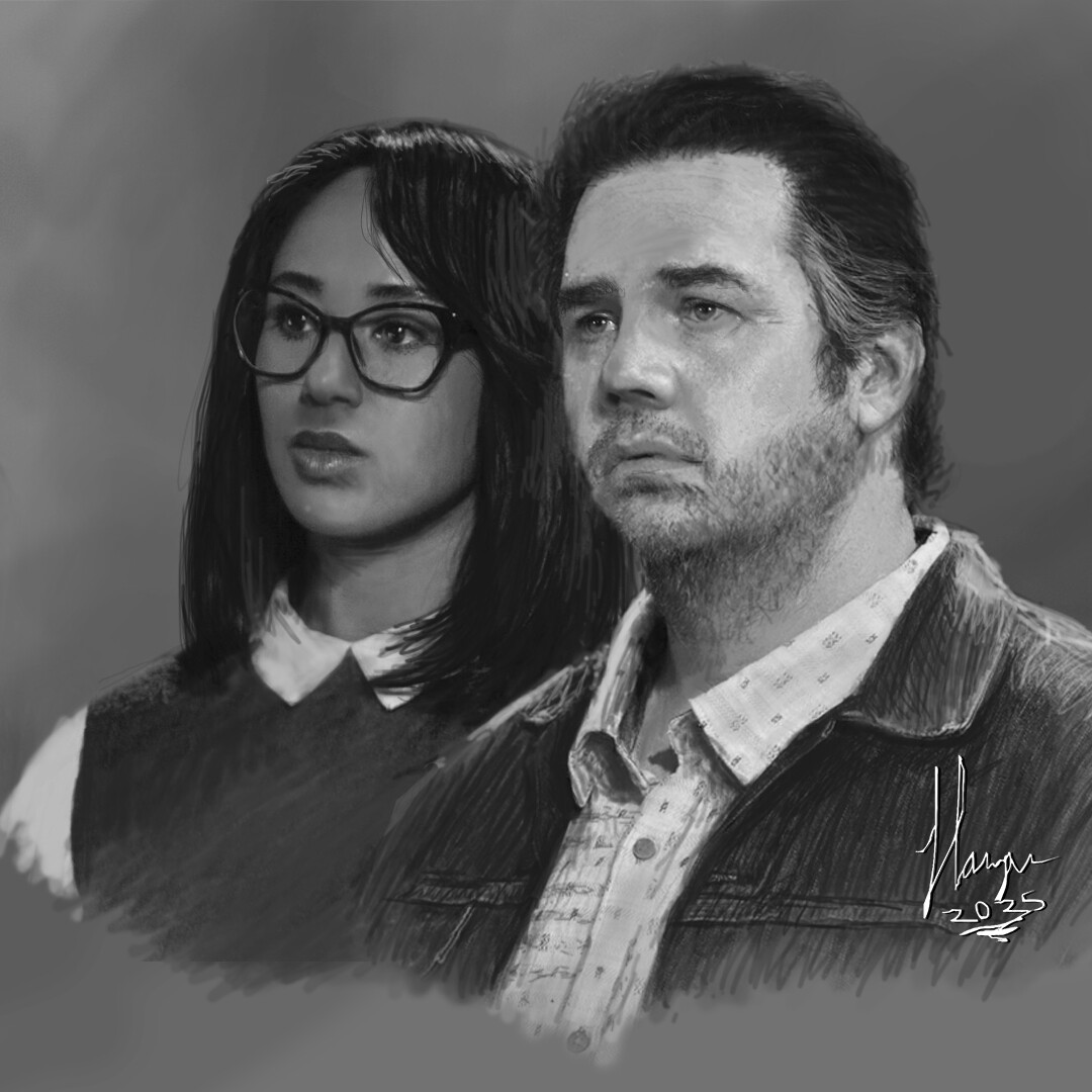 ArtStation - finished the portrait of Eugene and Stephanie! played by ...