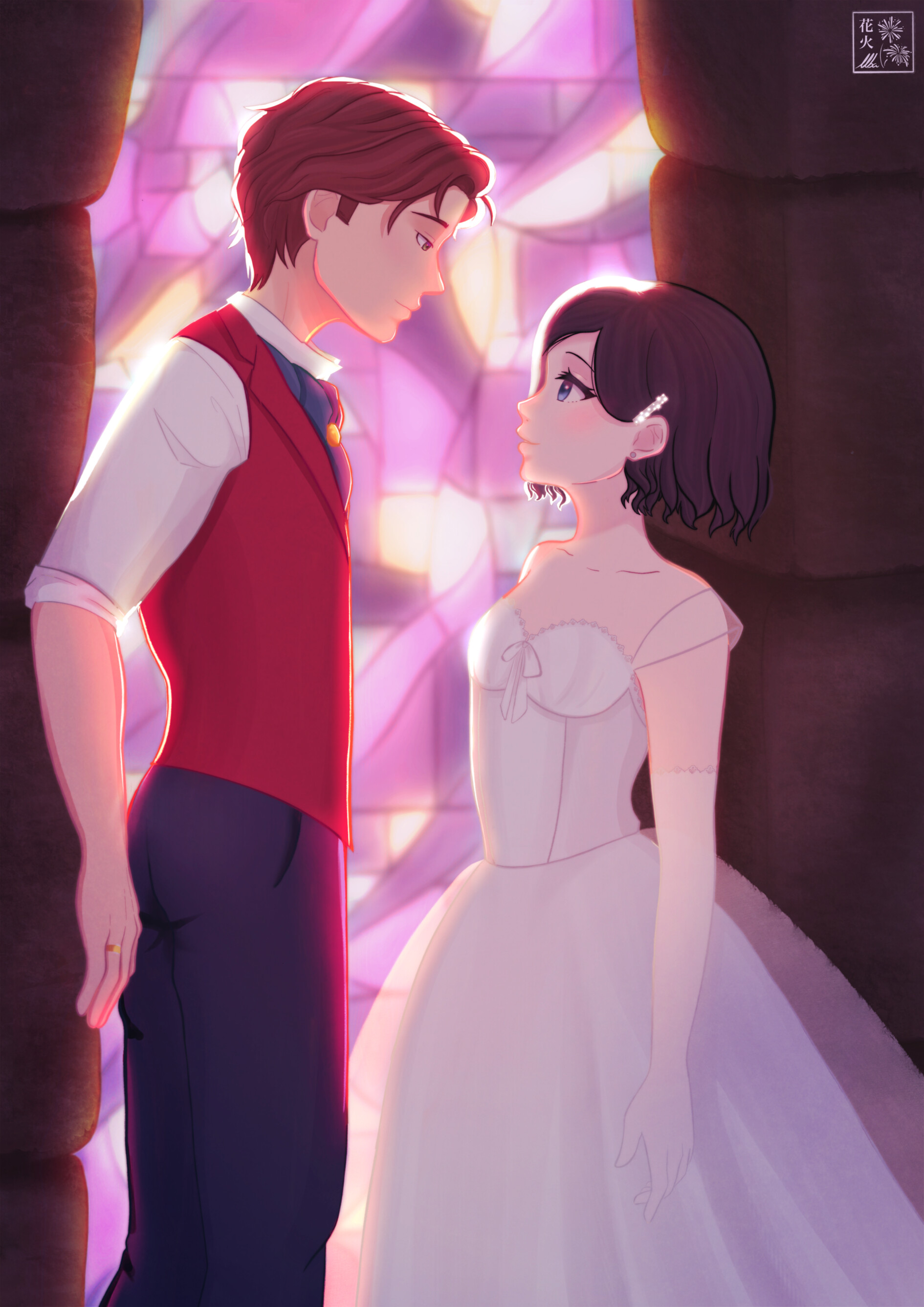 ArtStation - Vin & Elend (Mistborn)