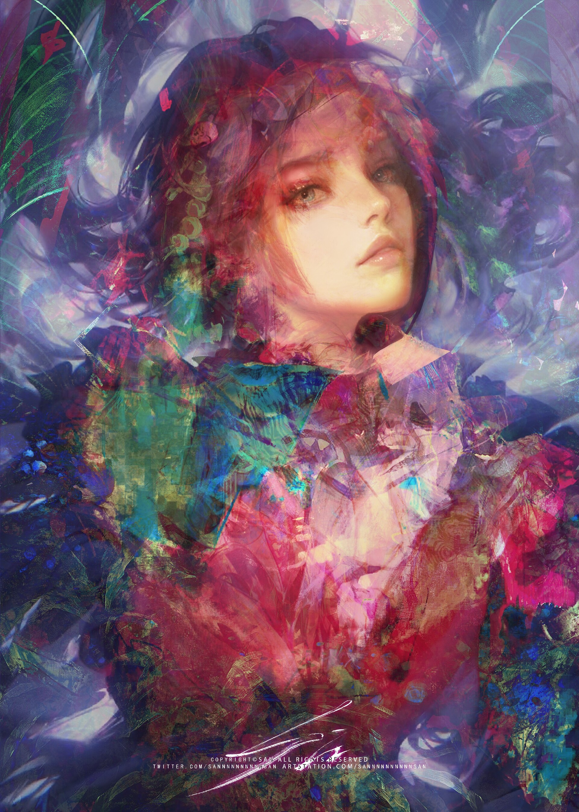 ArtStation - Mottled leaf