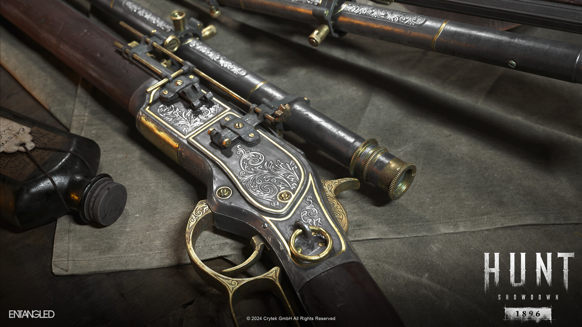 ENTANGLED Studio - Weapon 3D Models for Hunt: Showdown