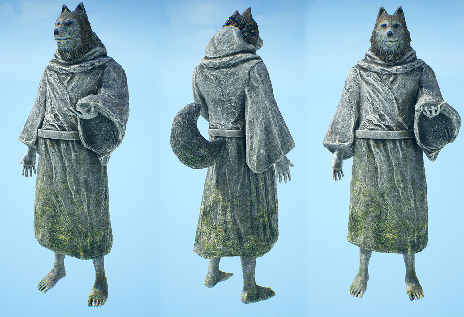HONG SEOK CHOI - Uncharted Waters : Origin - Statue Props Part A
