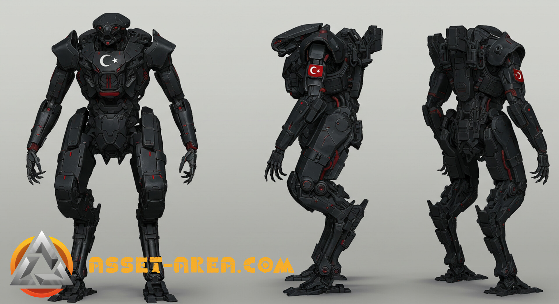 ArtStation - Turkish Mecha Bots