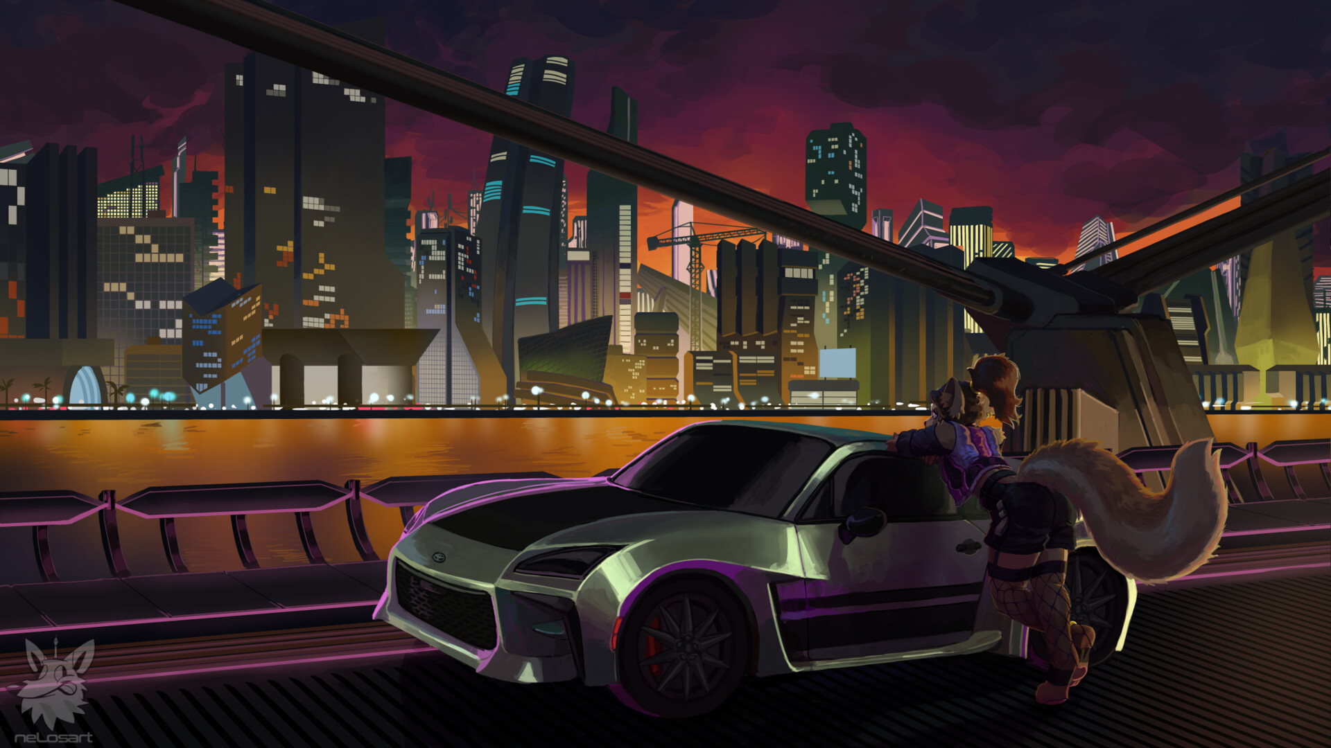 ArtStation - Night Ride