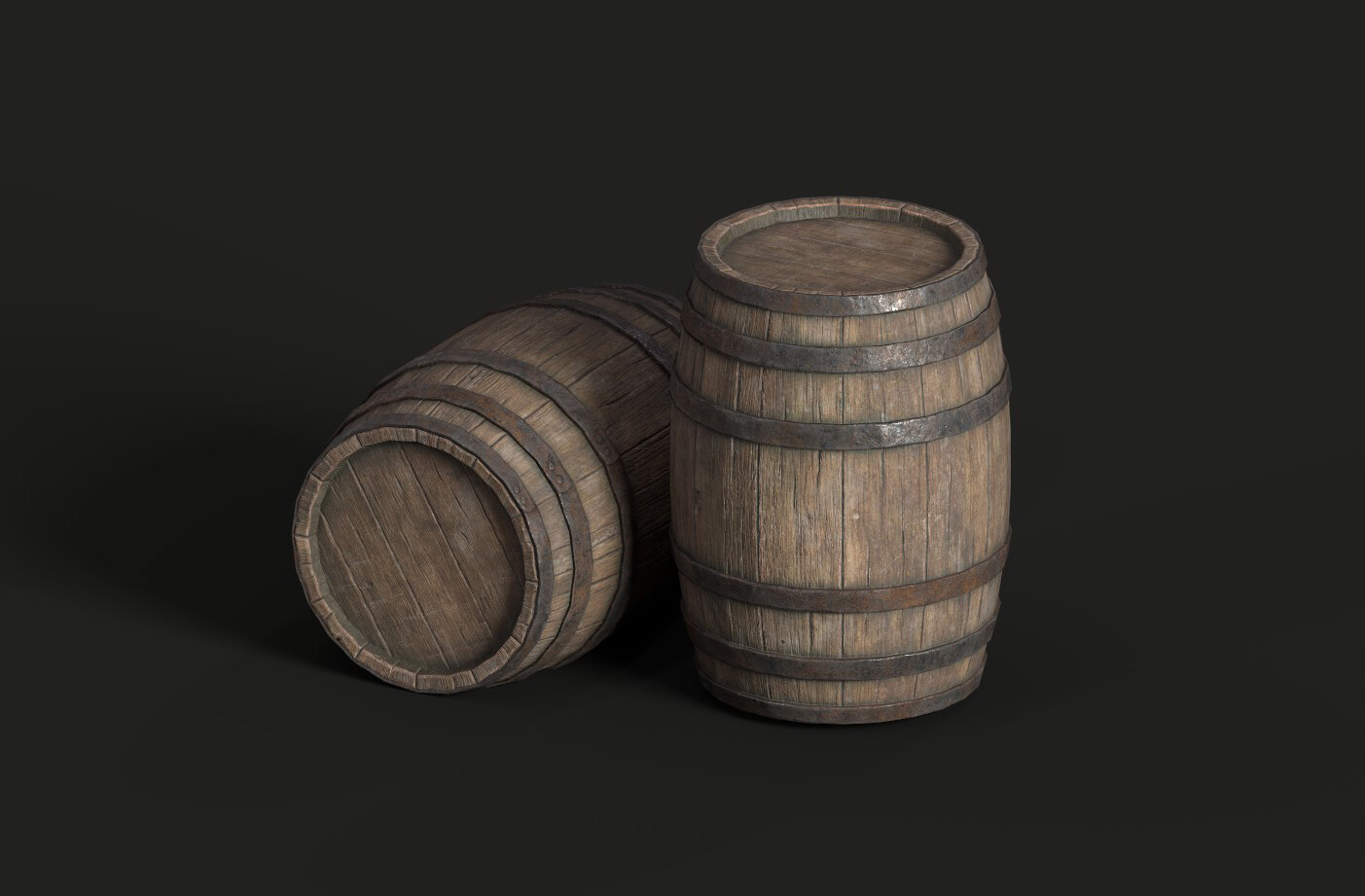ArtStation - Prop-Barrels