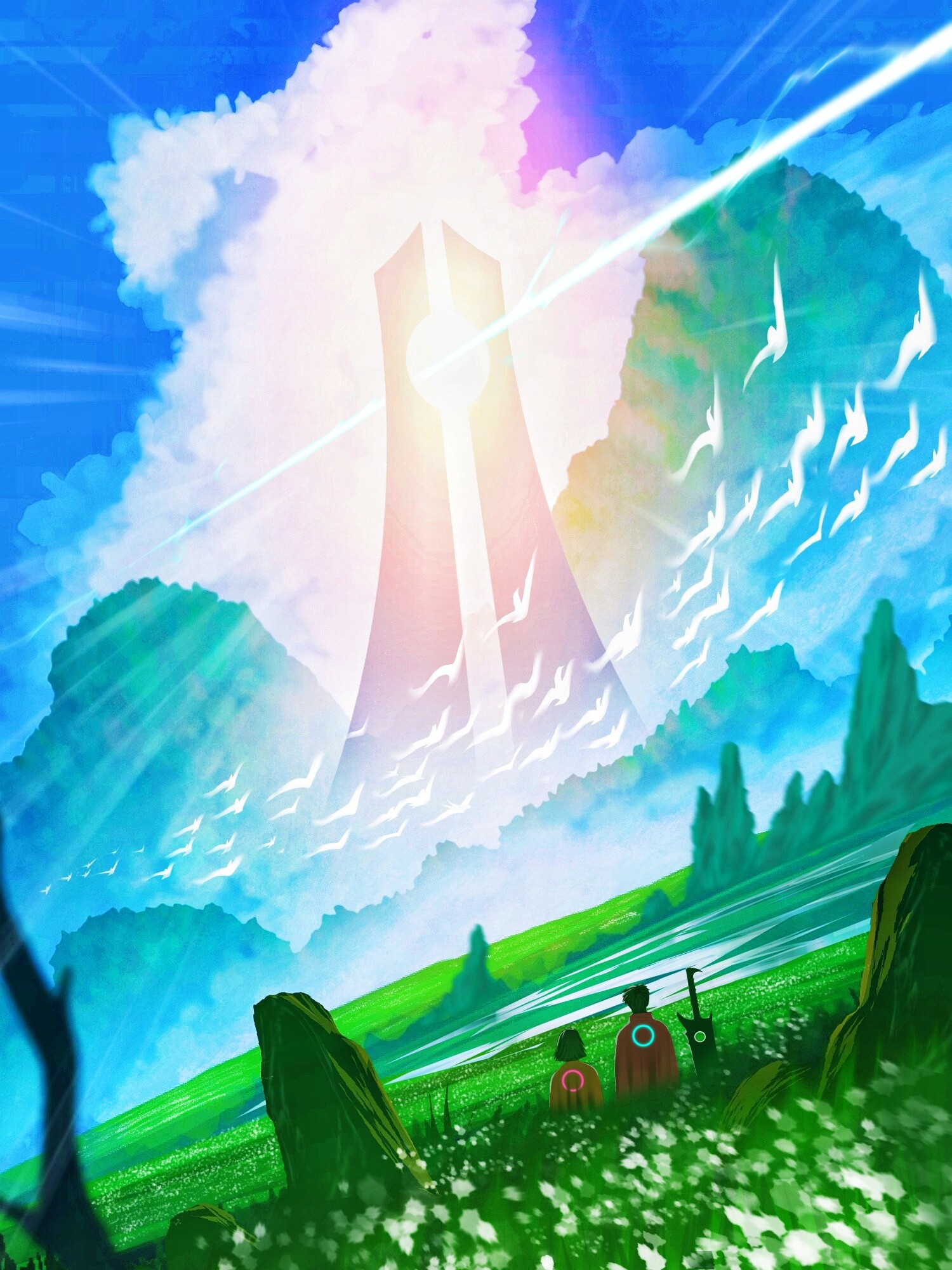 ArtStation - The rise of Freedom souls