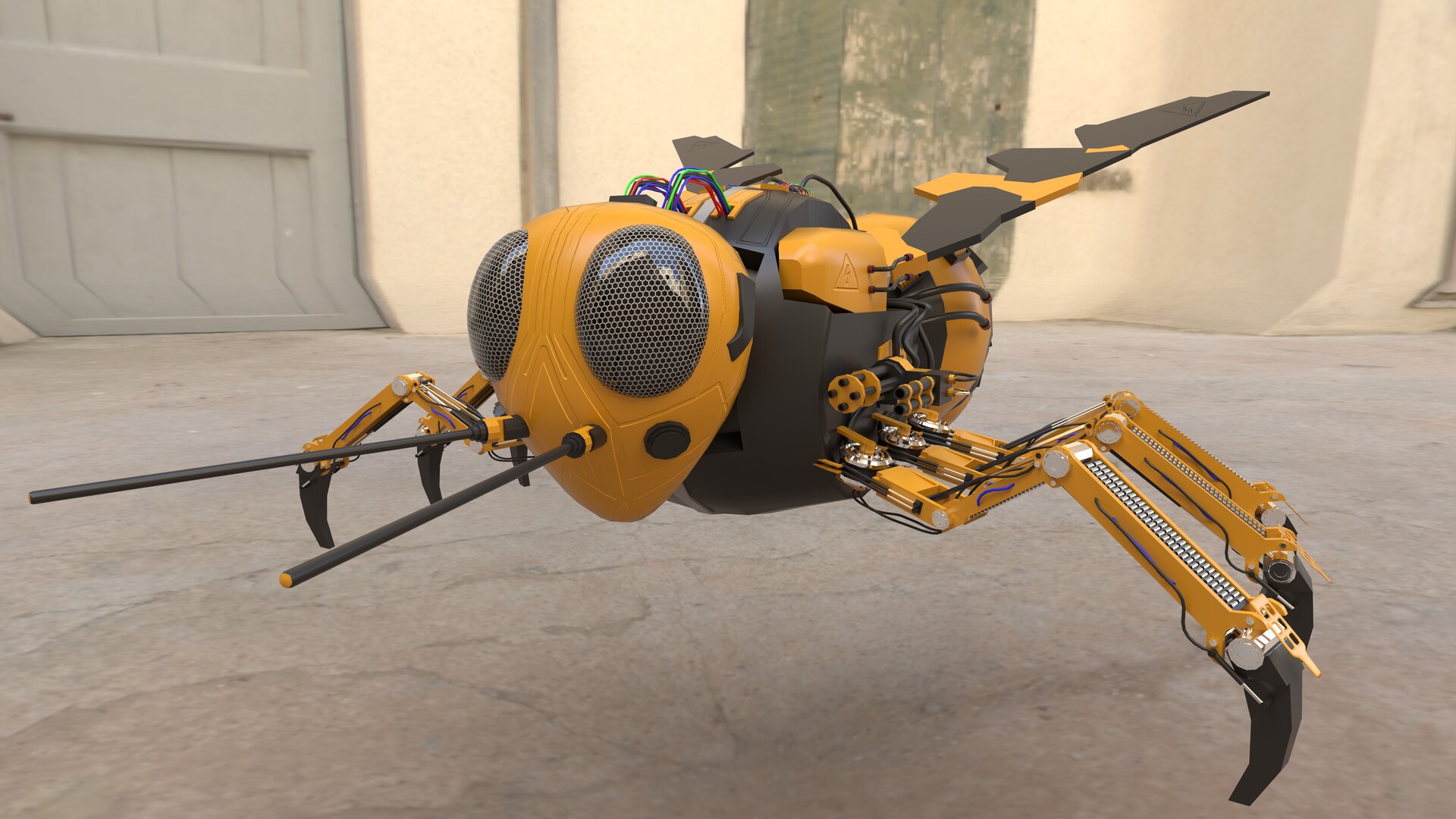 ArtStation - A robotic BEE