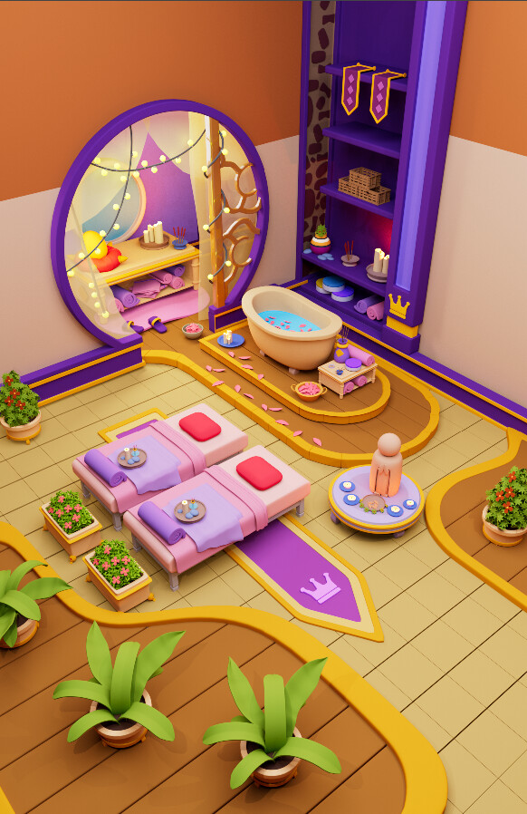 ArtStation - Therapy Room