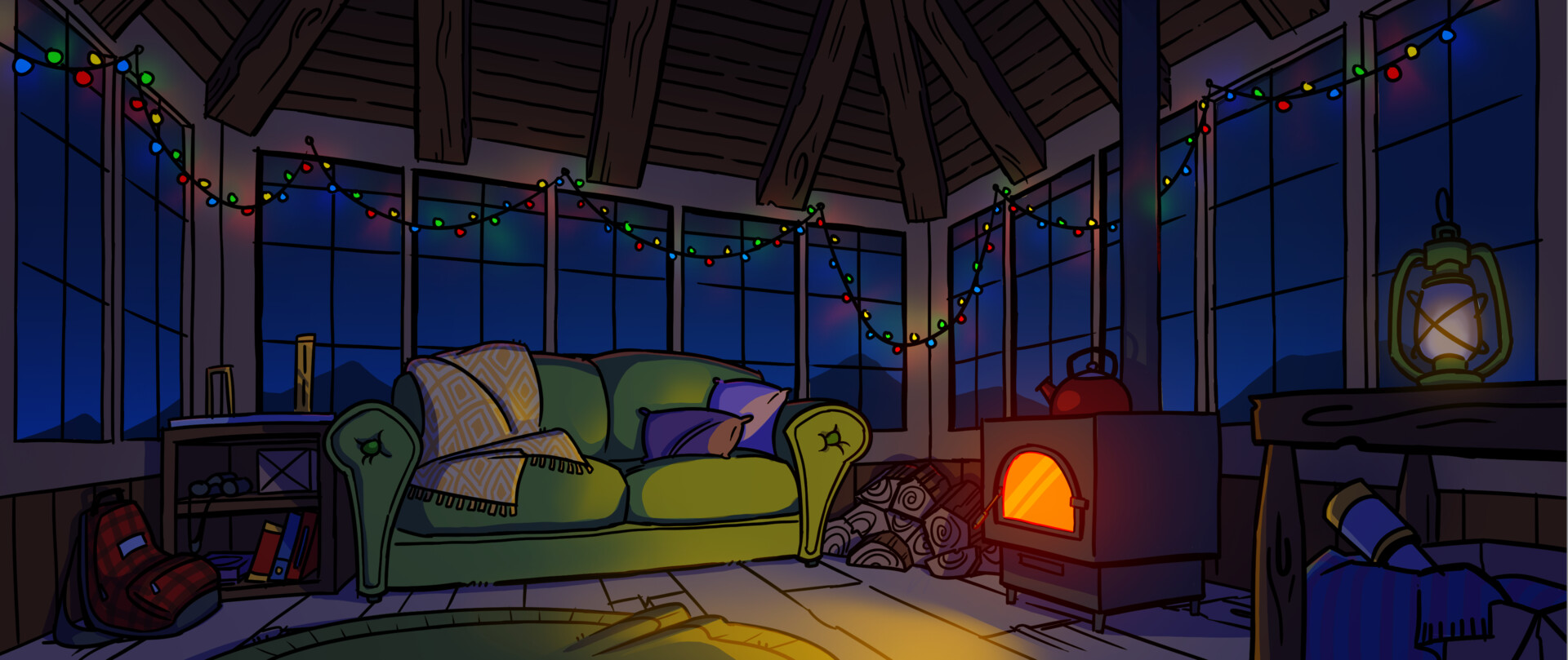 ArtStation - Firewatch Tower (aka epic hangout spot)