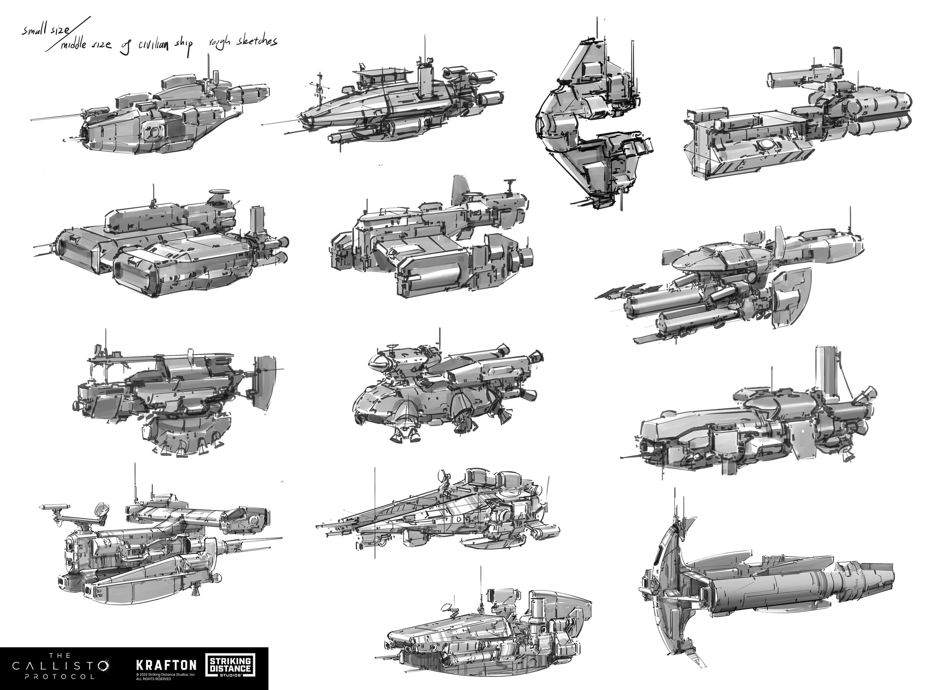 Longque Chen - The Callisto Protocol - Spaceship Exploration