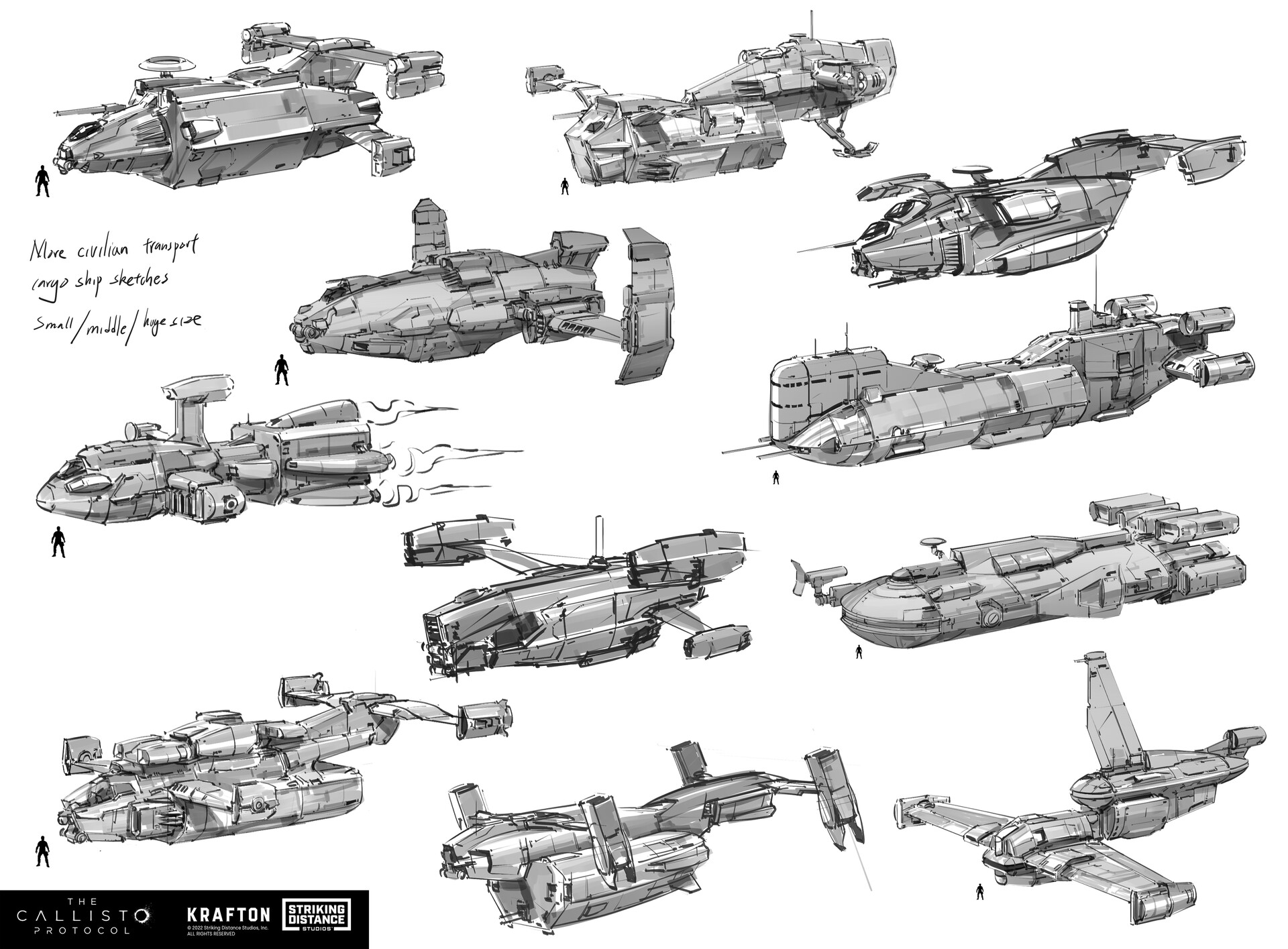 Longque Chen - The Callisto Protocol - Spaceship Exploration
