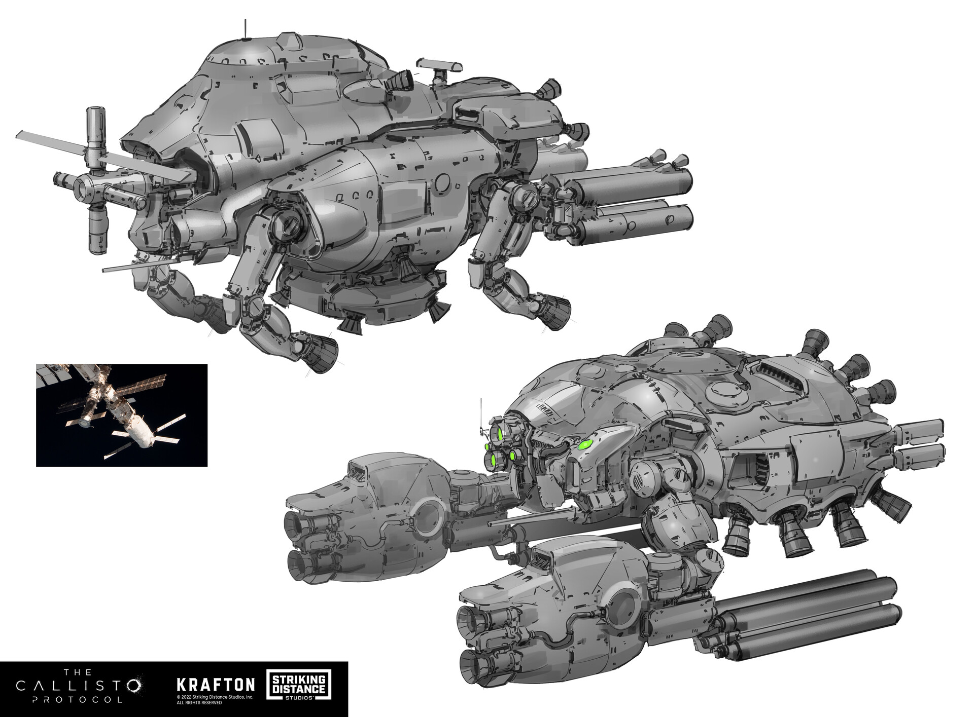 Longque Chen - The Callisto Protocol - Civilian Spaceship Exploration 1