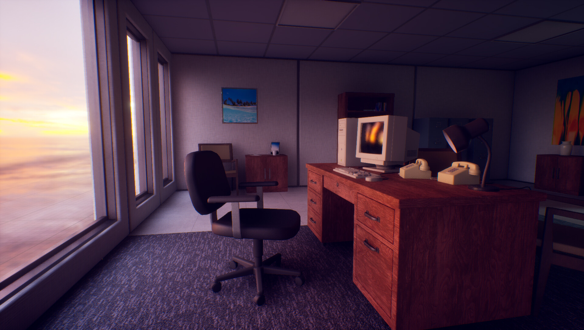ArtStation - UE5: Lighting with HDRIs Using UE5 Retro Office
