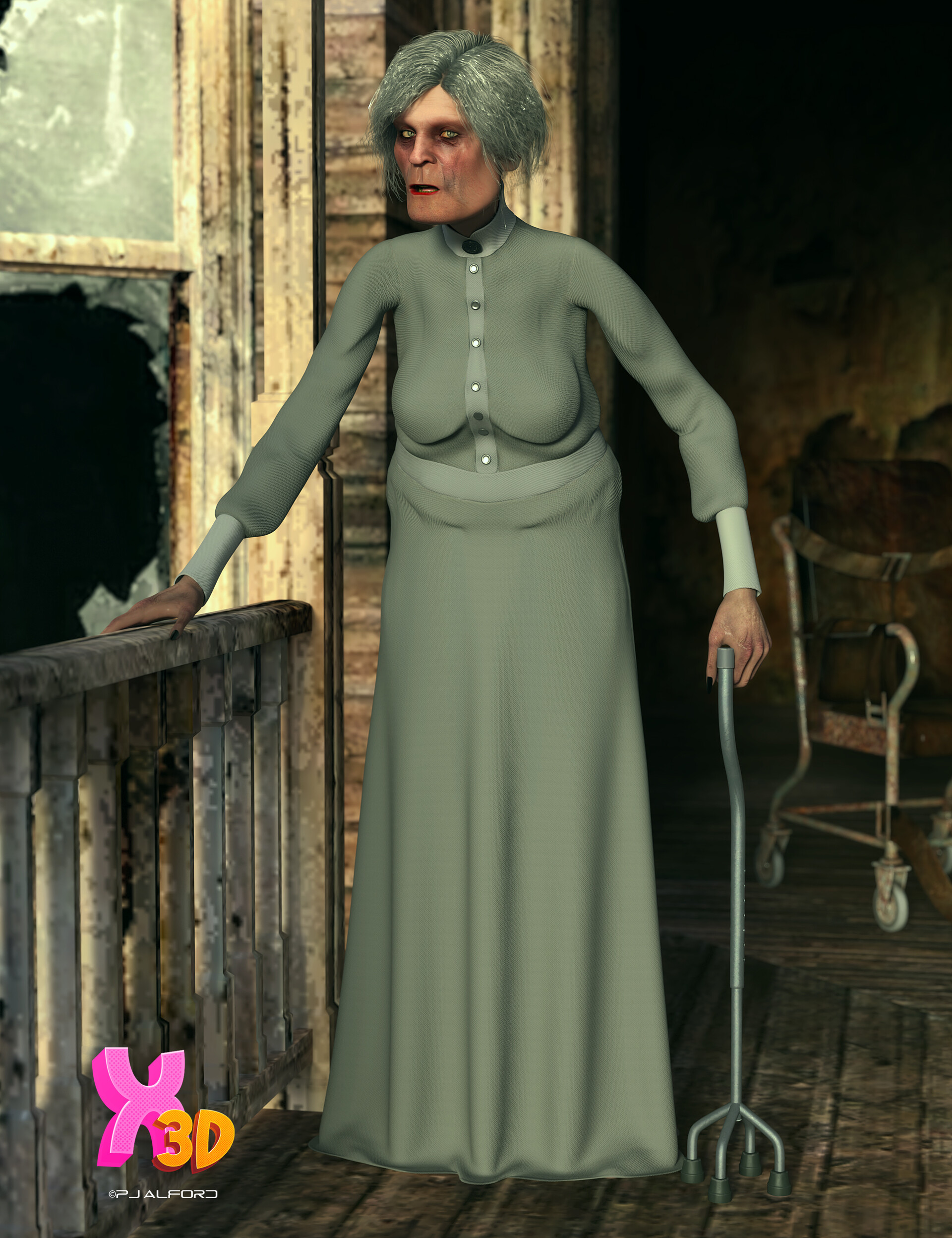 Xtreme3D Studio - T3d Megera G8F by Tempesta3d