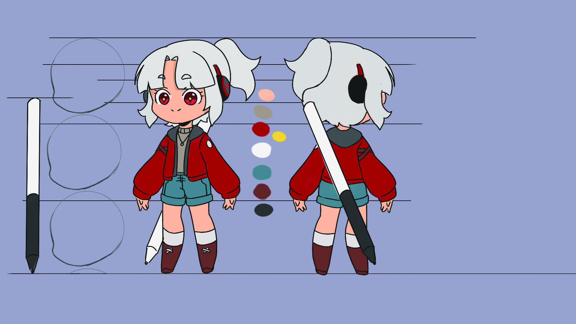 ArtStation - HEALTH power up, DYING and ATTACK animation