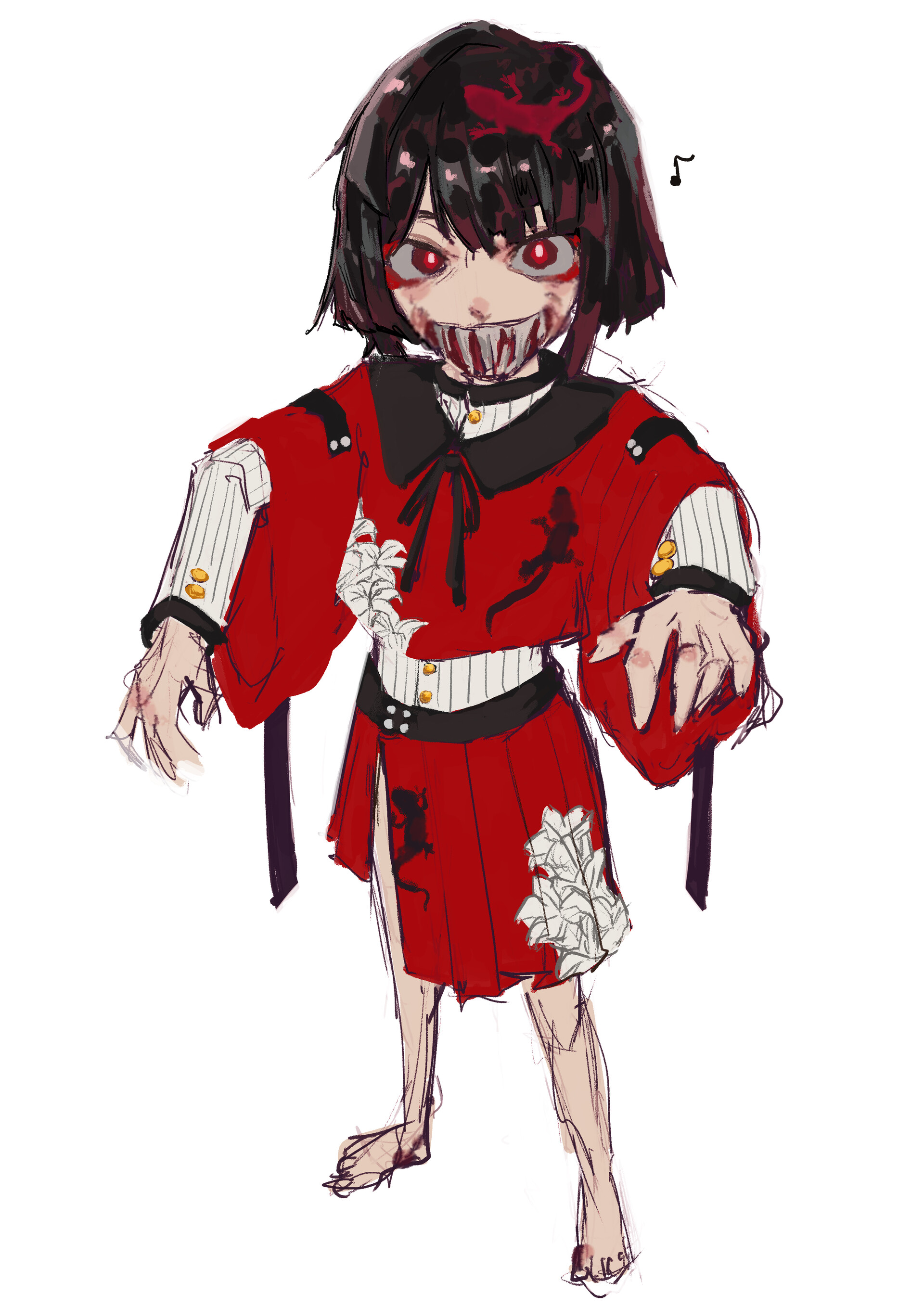ArtStation - Hanako (oc design)