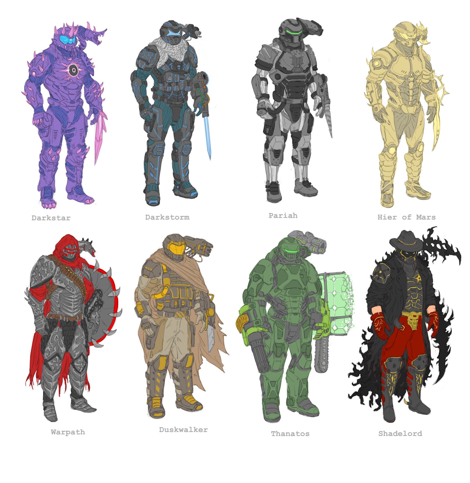 Infinity Pilot - Doom 3 sequel concepts