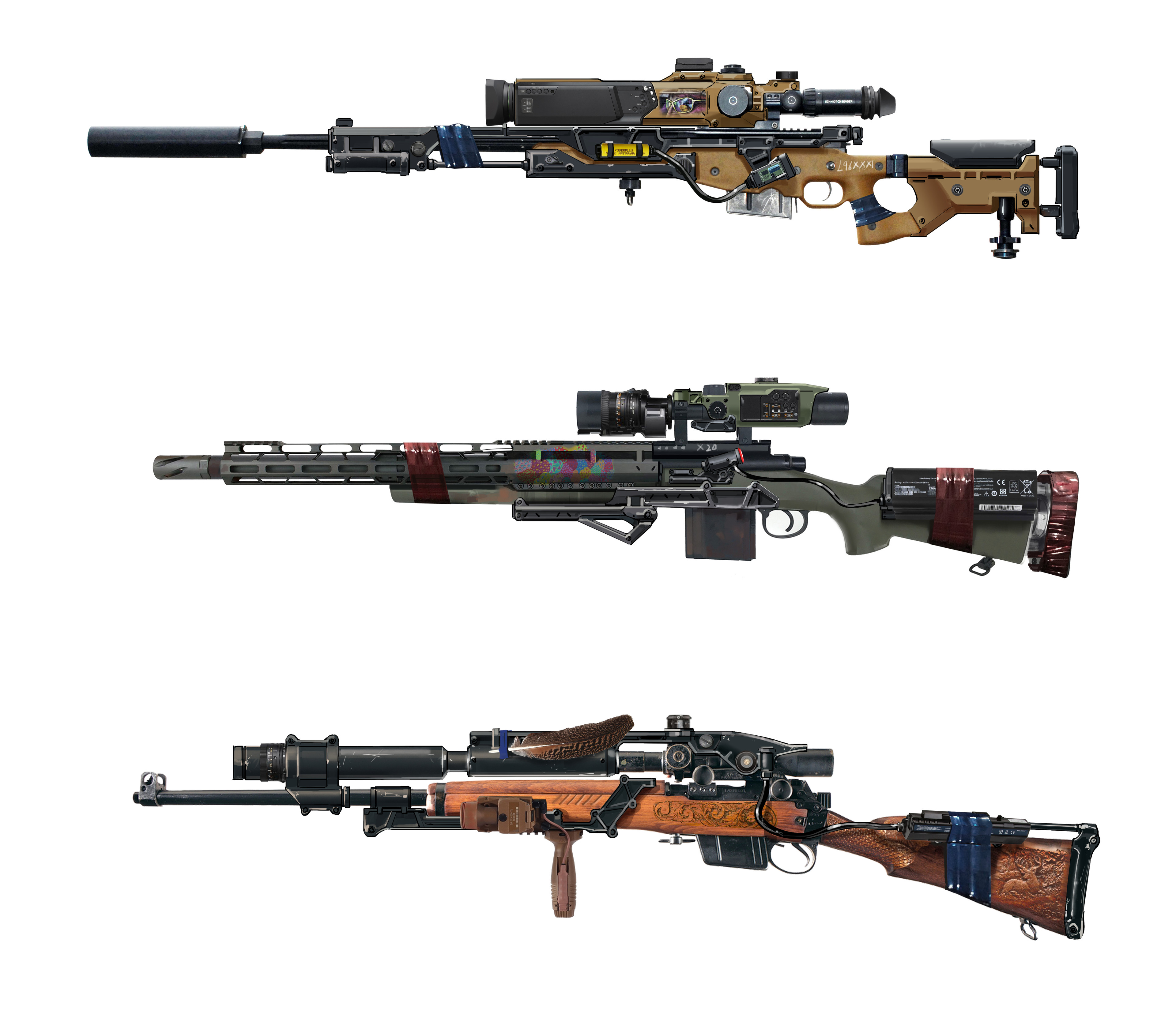 Longque Chen - Canceled Unannounced project - Sniper Gun