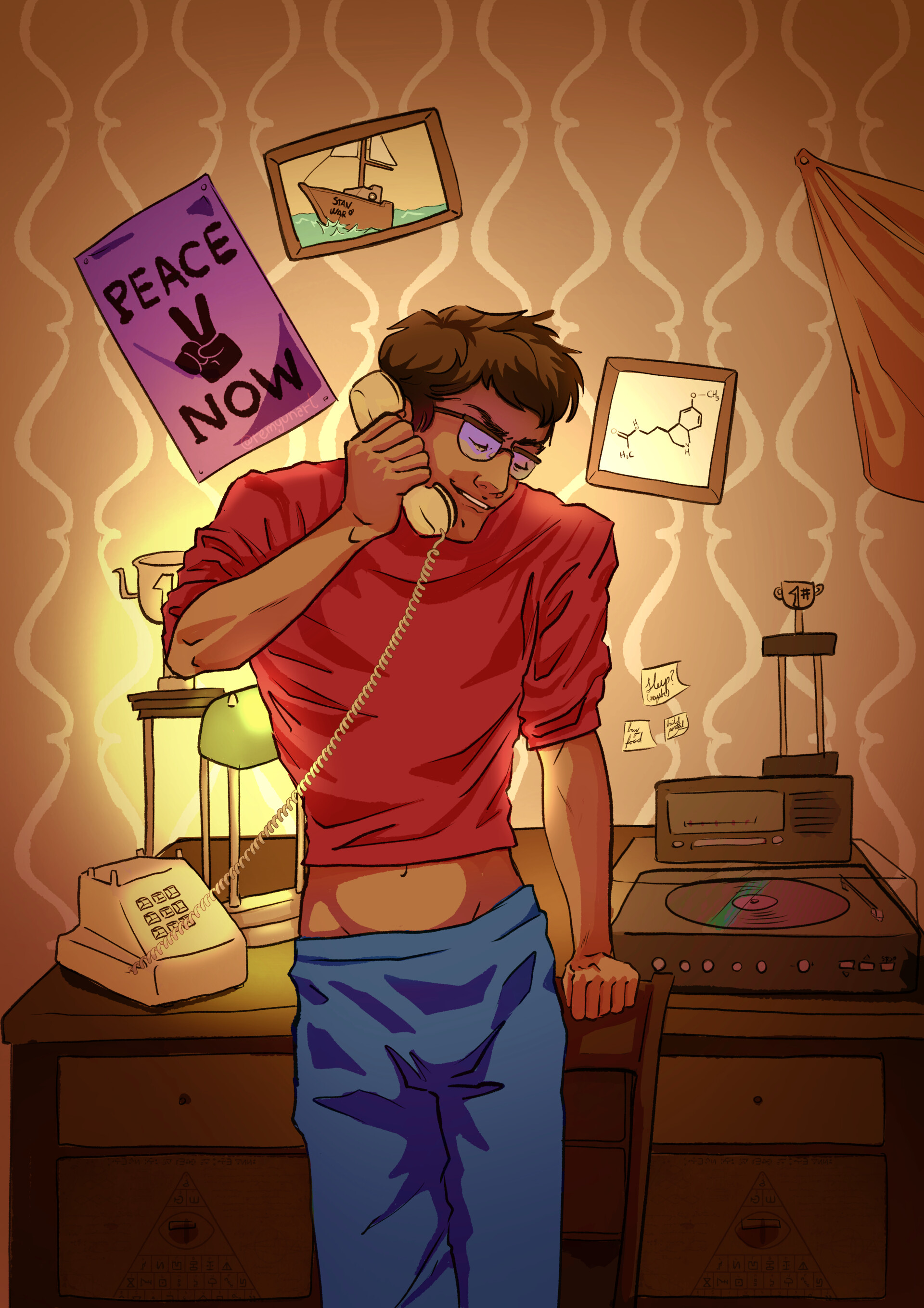 ArtStation - Ford Pines in uni