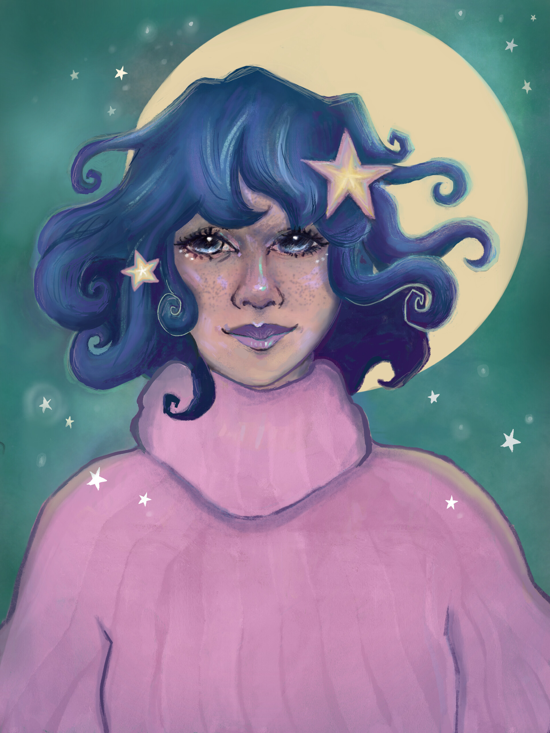 ArtStation - Space Mermaid