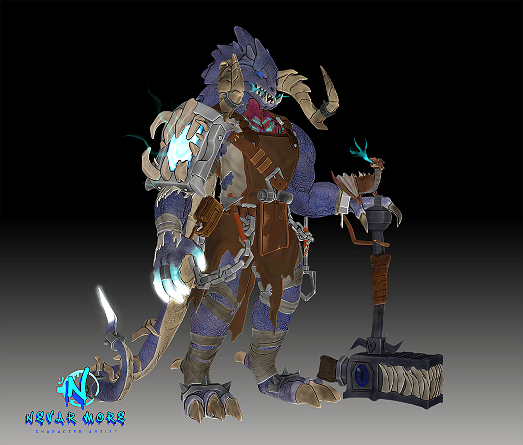 ArtStation - Dragon Blacksmith