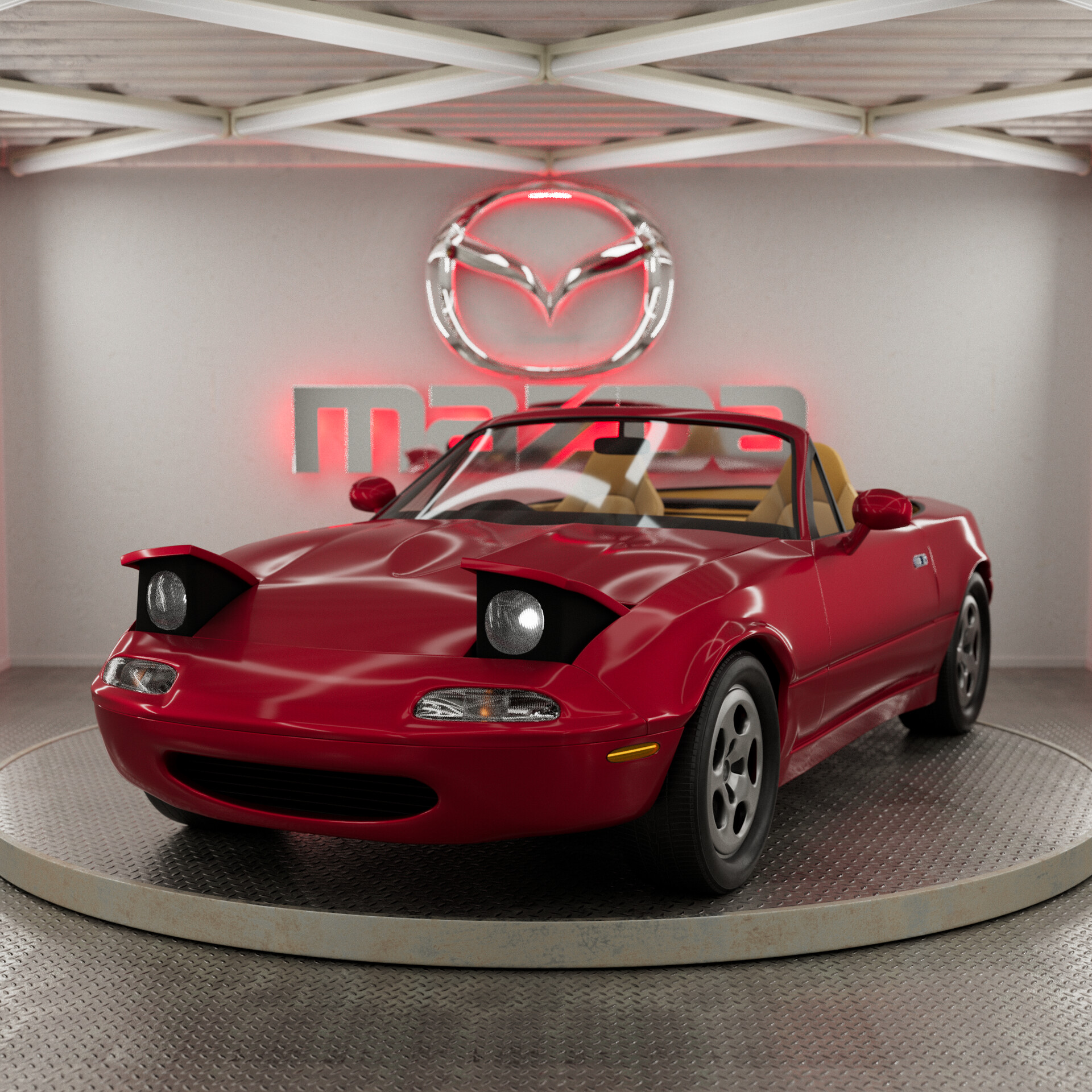 ArtStation - Mazda Miata