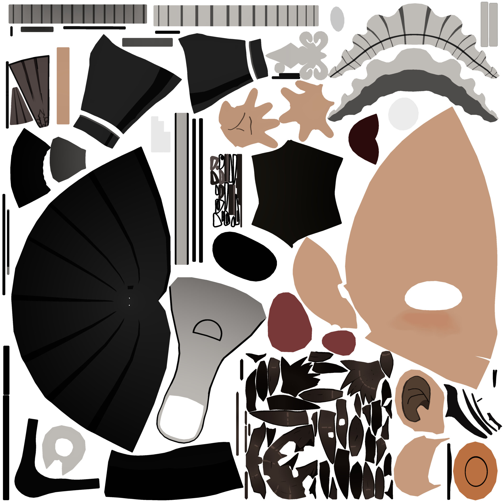 Rytops - Chibi Nelly - Chief Butler - Limbus Company