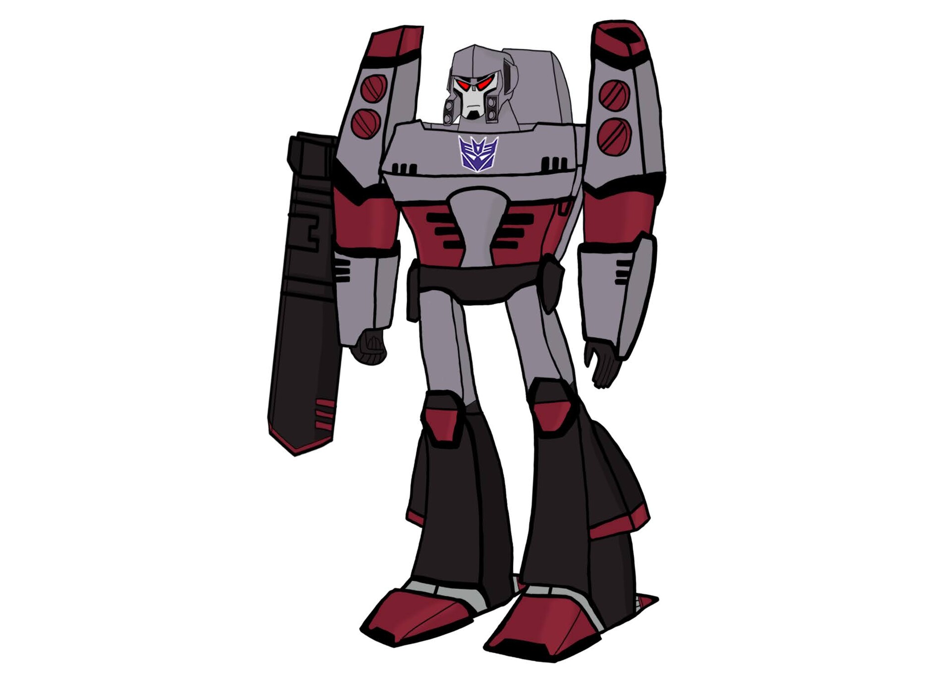 ArtStation - Transformers Animated Megatron