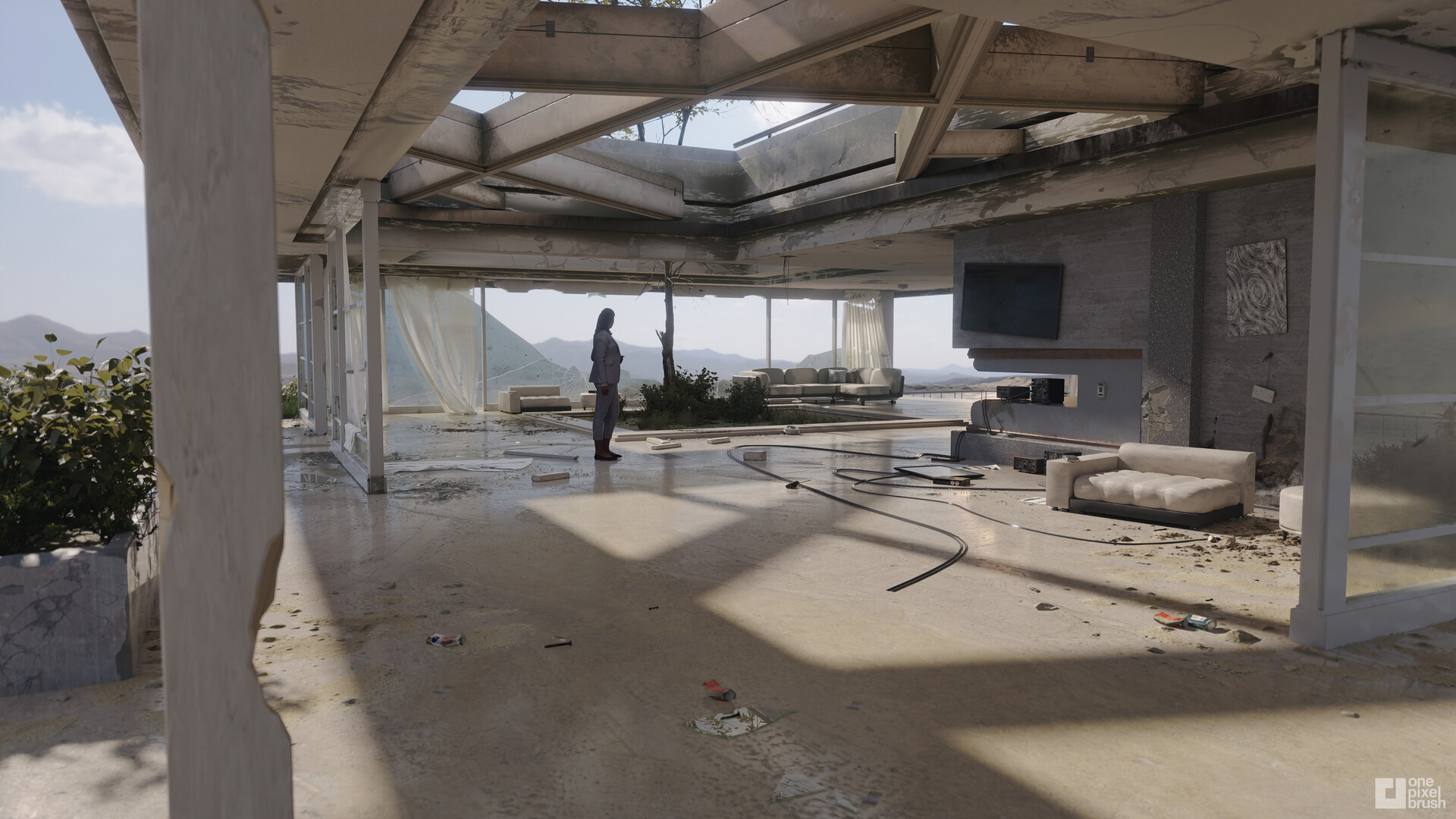 One Pixel Brush - Synced - Sun Room