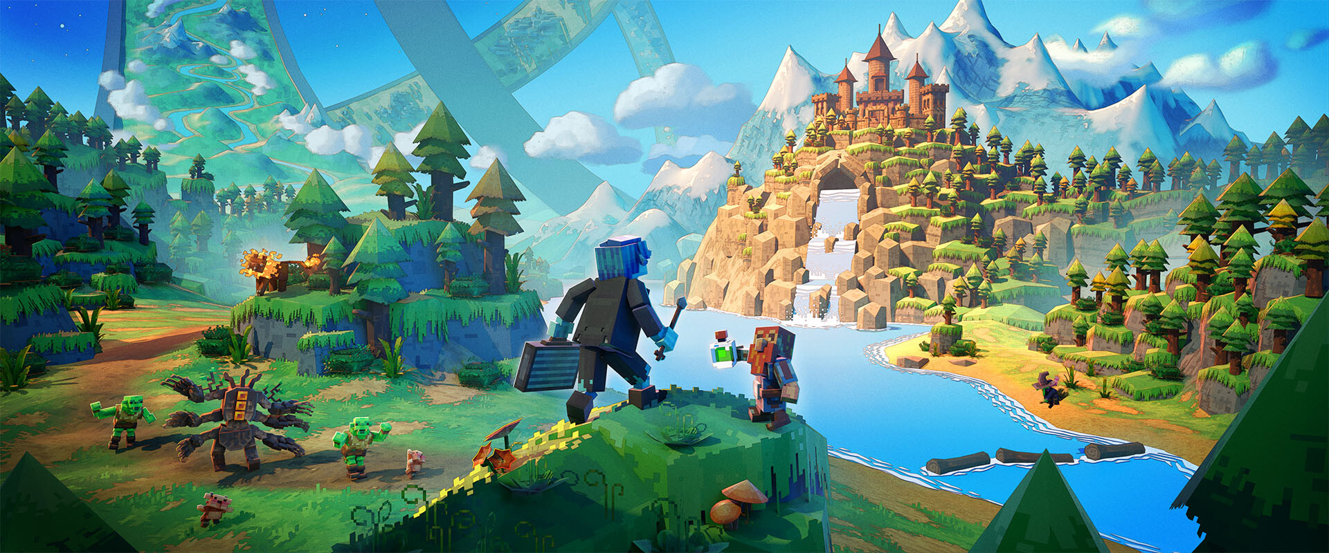 ArtStation - "Up With Doznik" Key Art