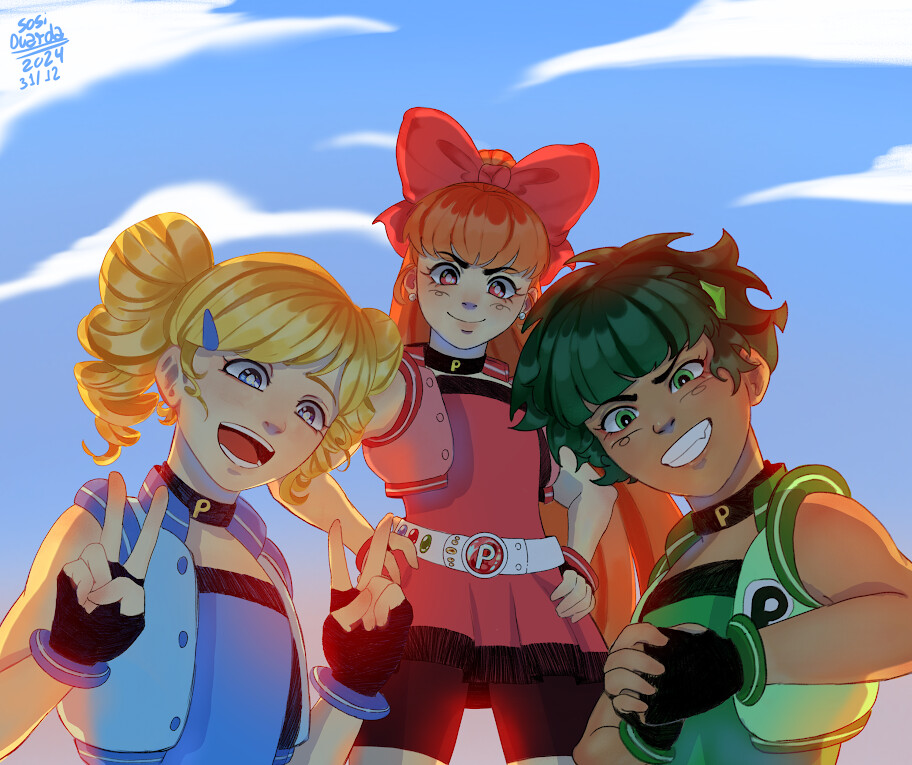 ArtStation - Powerpuff GIrls
