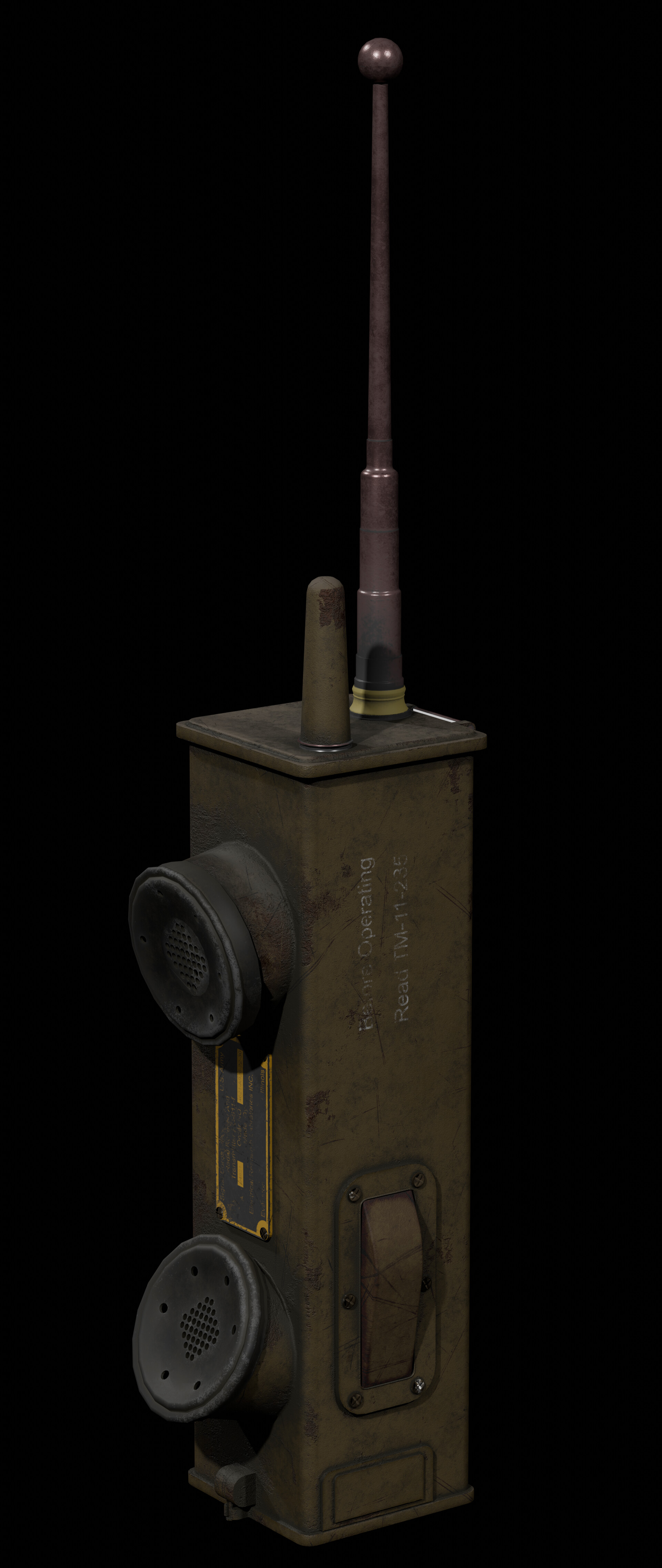 ArtStation - WW2 Radio