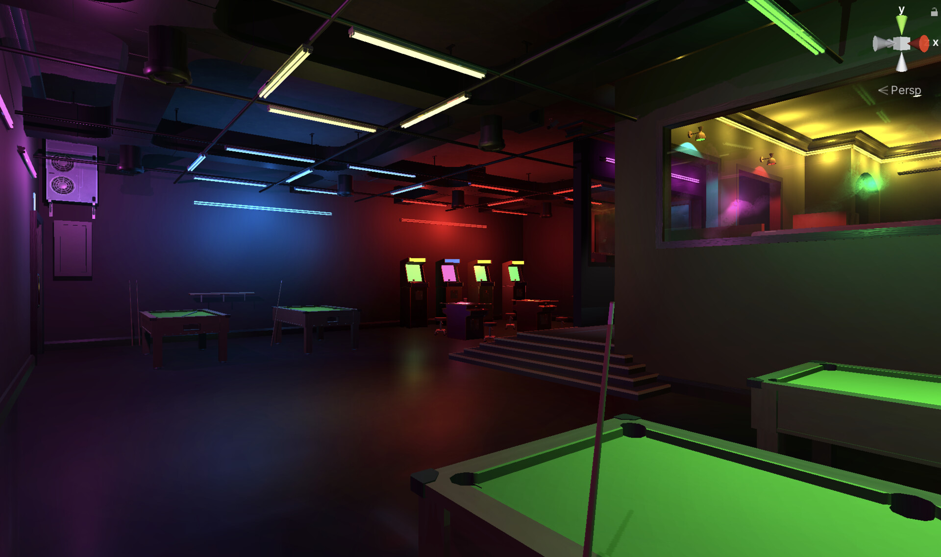 ArtStation - Environment Concept - Arcade - Unity