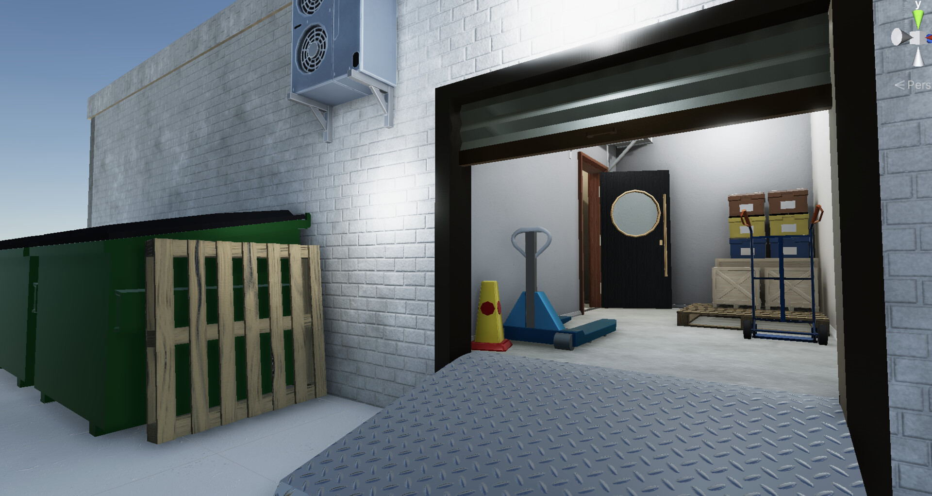 Colin Merrick - Environment Concept - Japanese Bakery - Unity