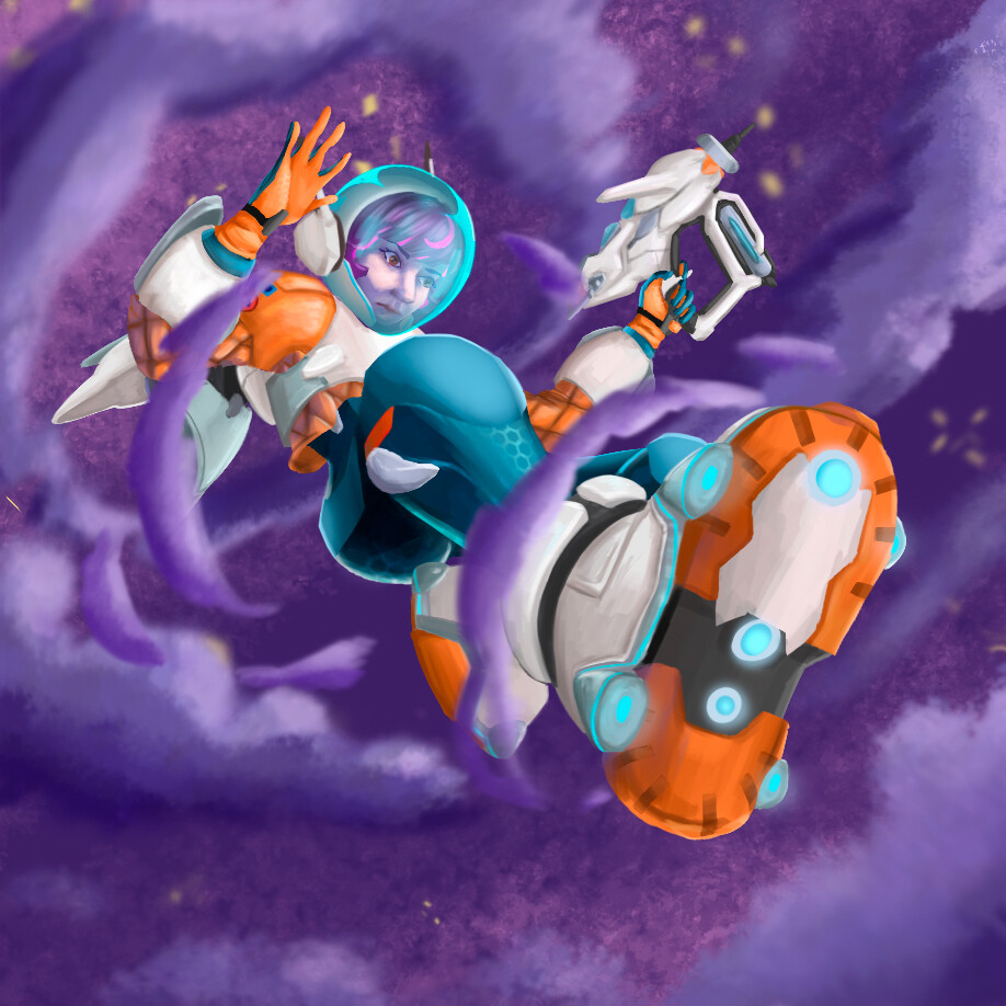 ArtStation - Juno - Overwatch 2 | 2D Render Ilustration