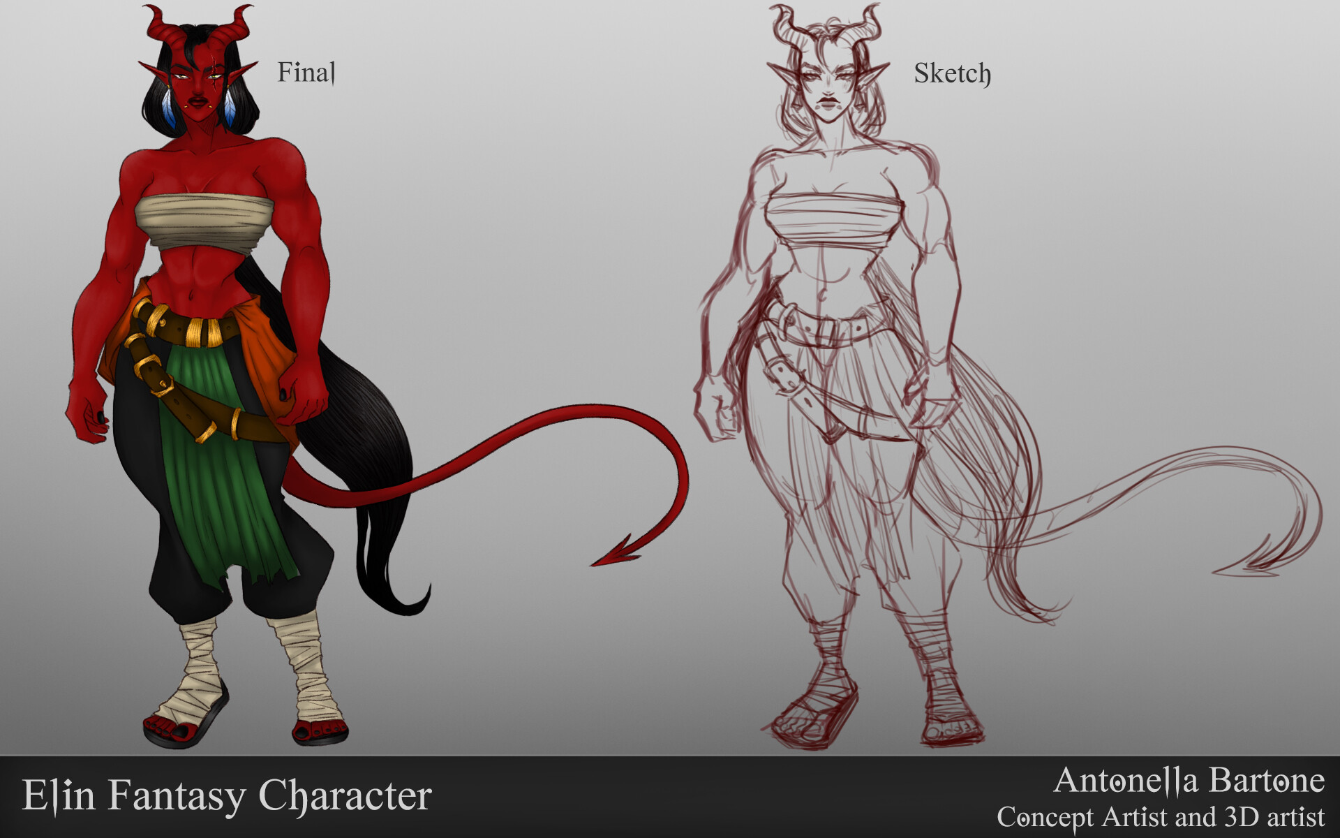 ArtStation - Elin Character Design