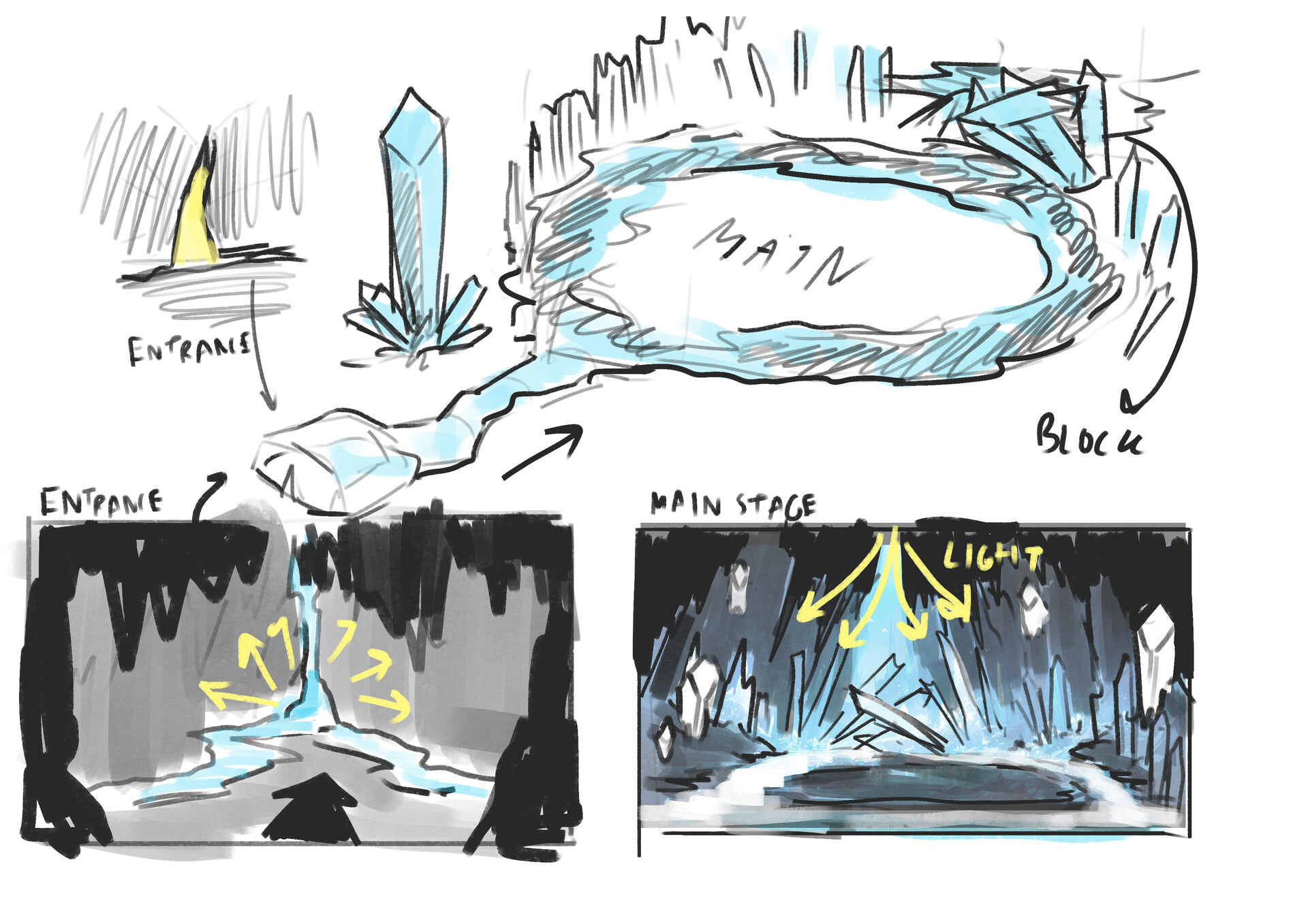 Khem T - Crystal Ice Cave | Boss Rush Scene Showcase | Starlight ...