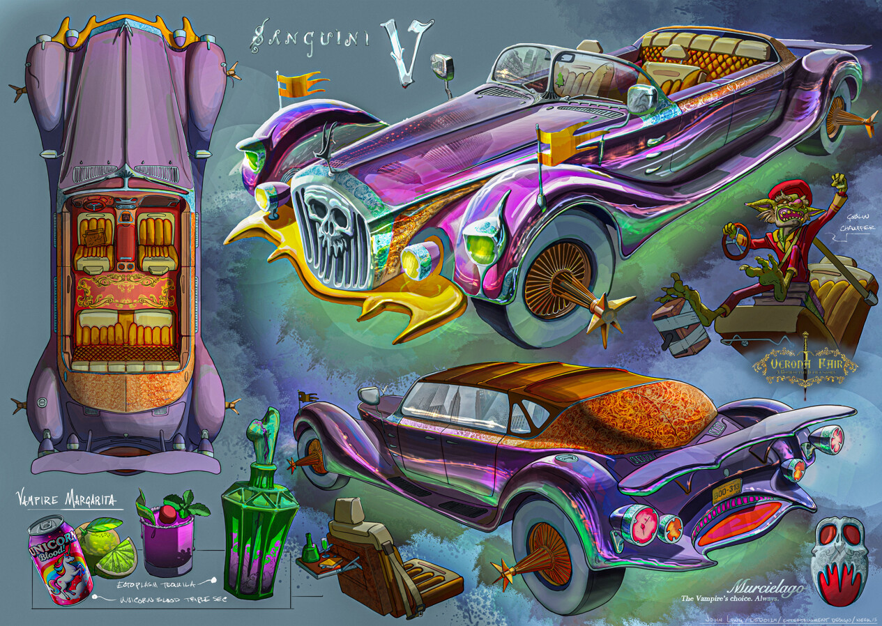 ArtStation - Romeo's Car