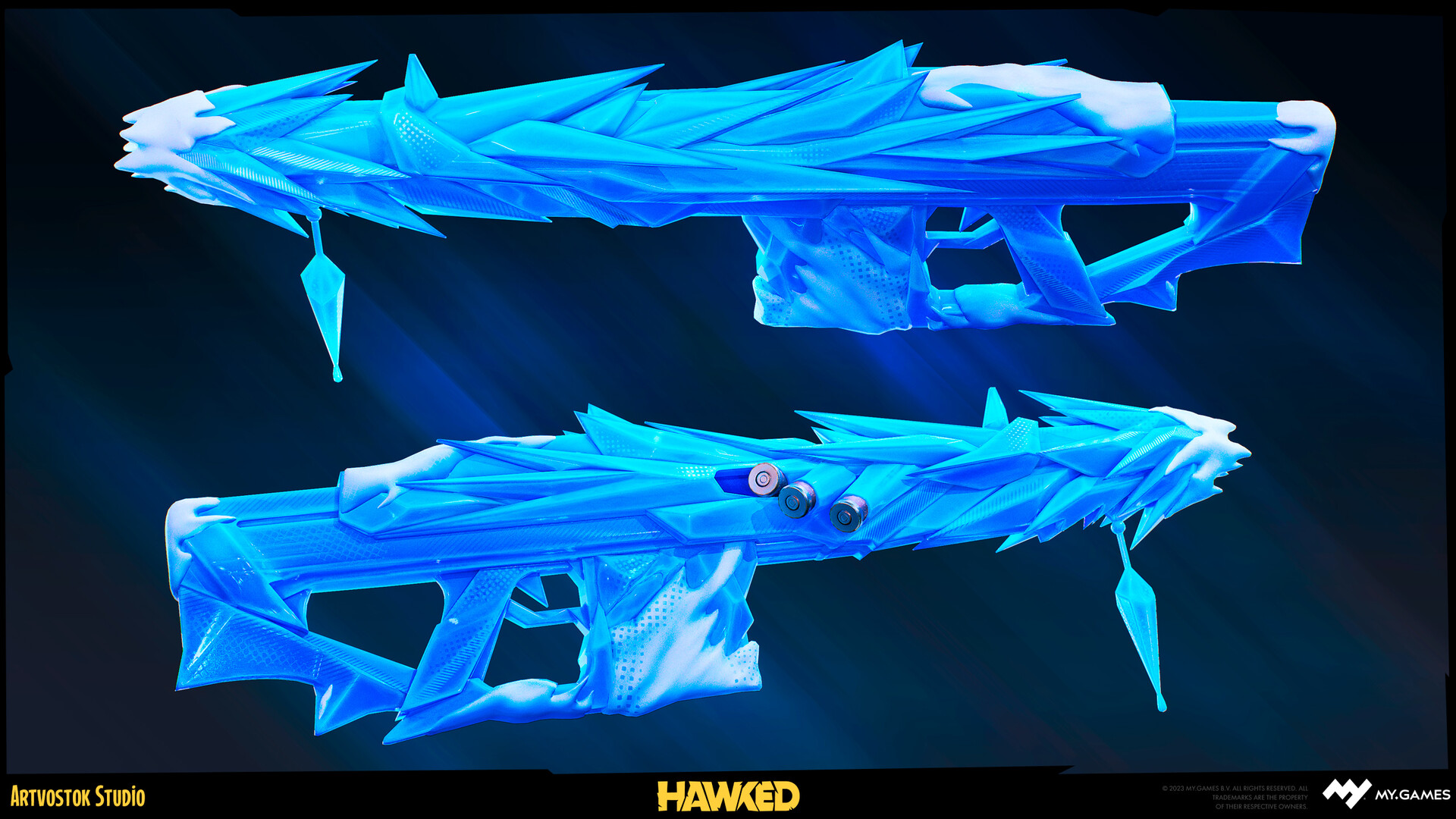 ARTVOSTOK STUDIO - HAWKED - 3D Weapons