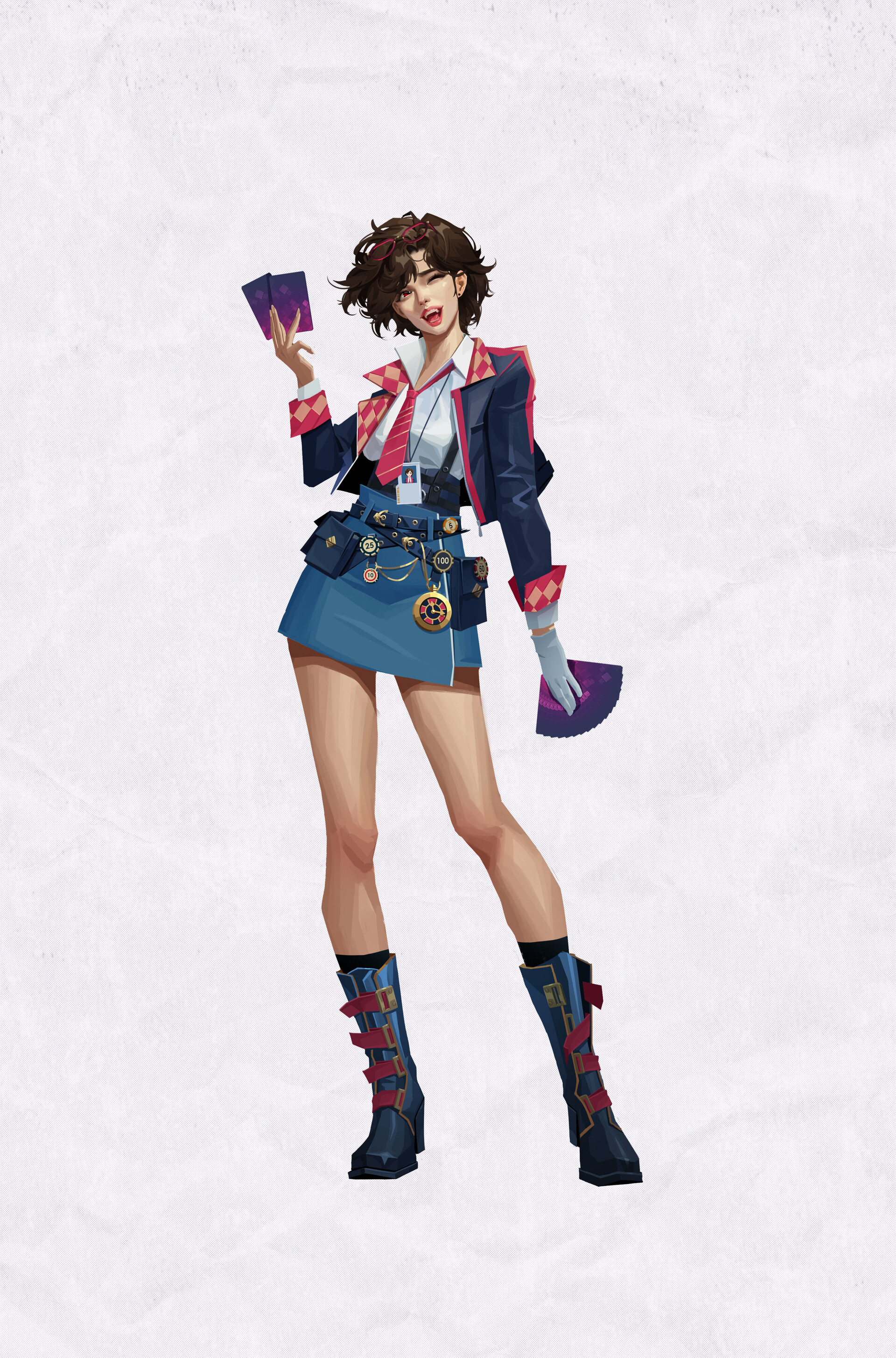 ArtStation - City Hunters Girl-B