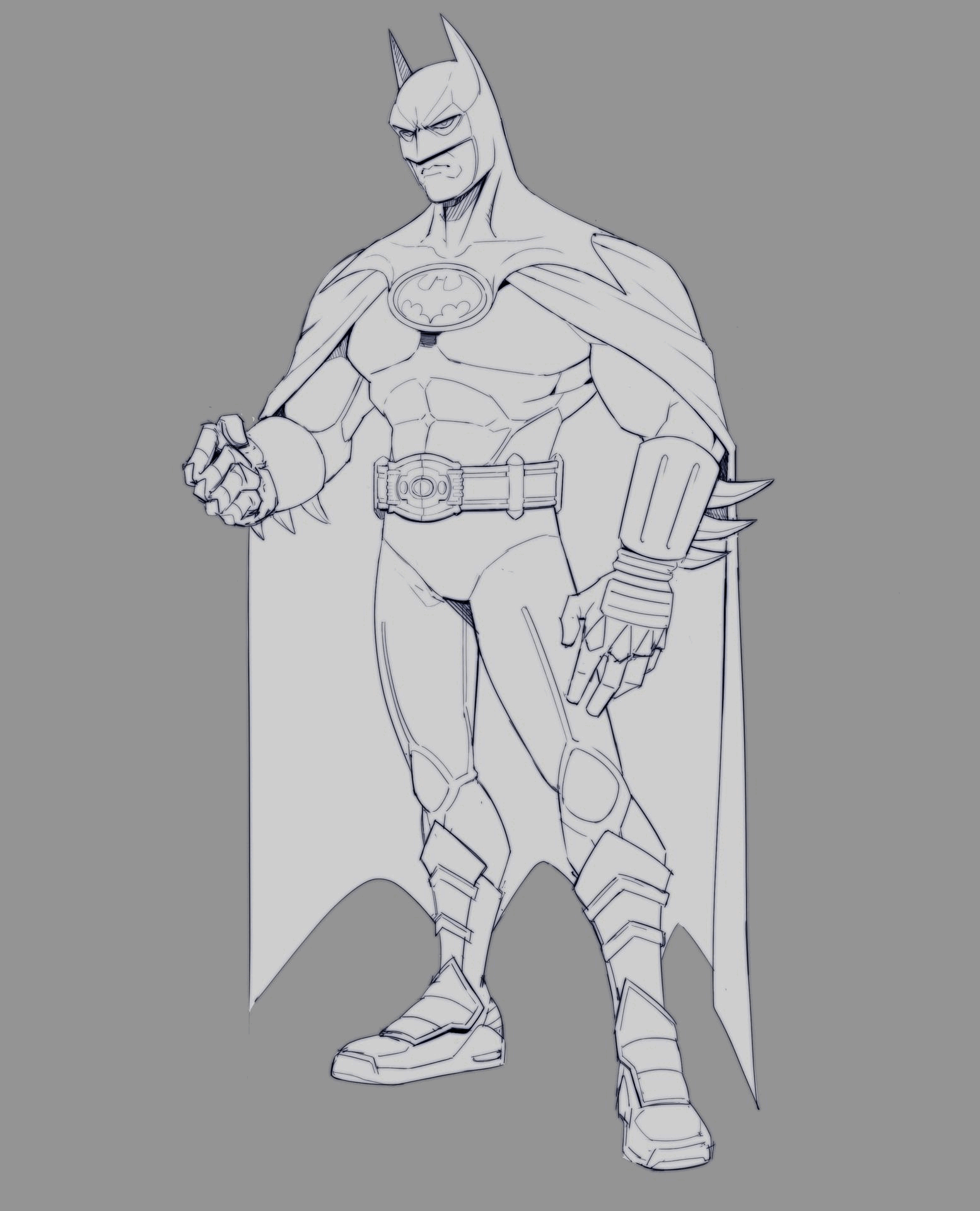 batman 1989 coloring pages