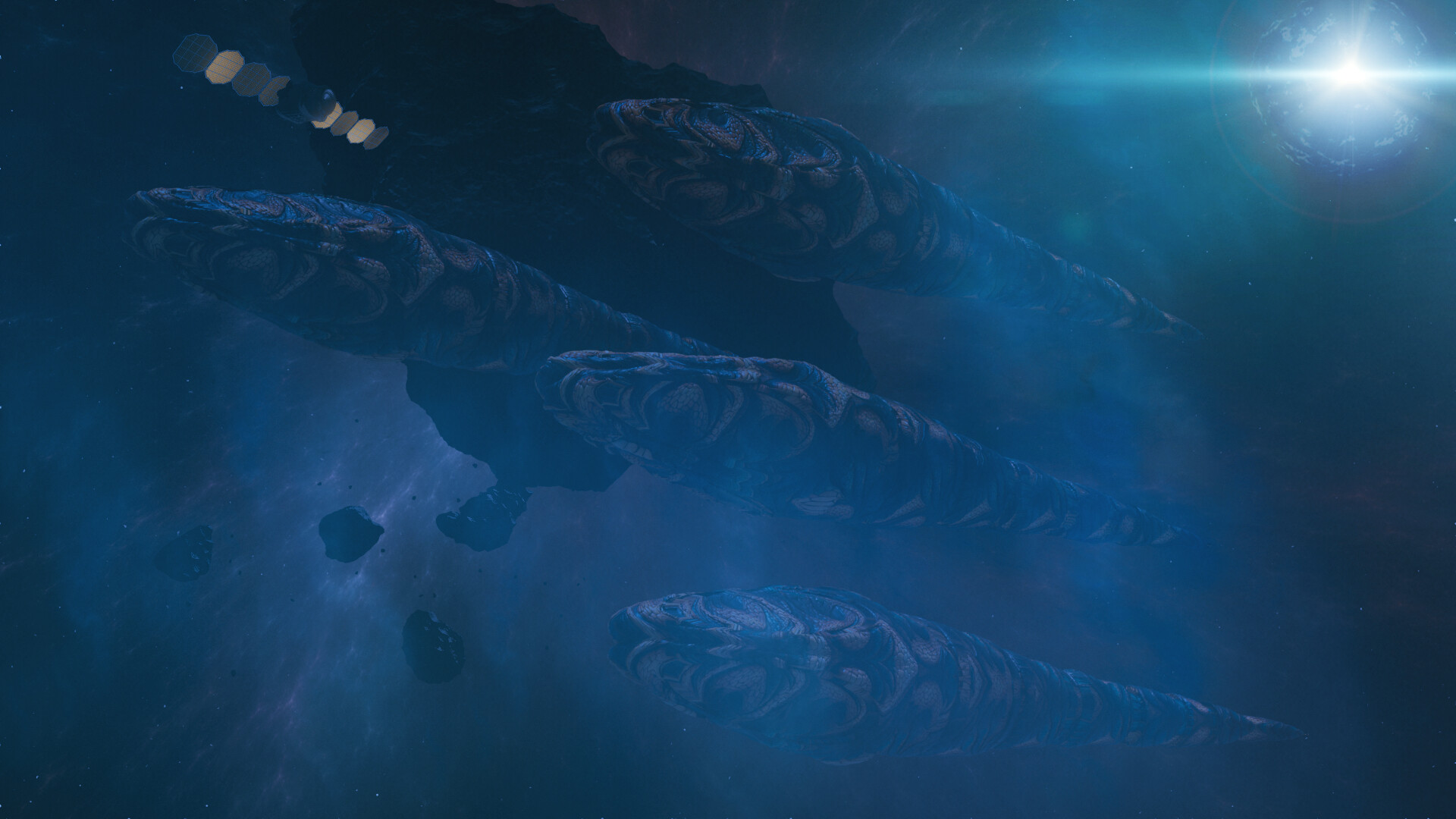 ArtStation - Giant Space Worms.