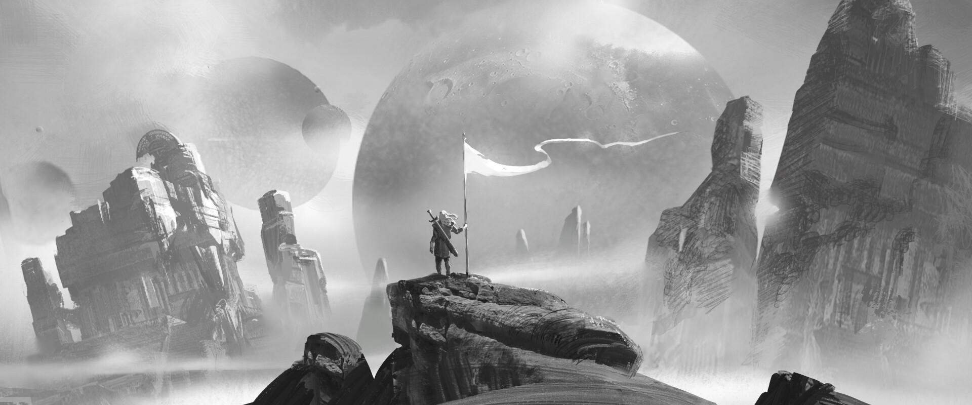 Bruce Wang - 8 Composition Tips Take Your Concept Art To The Next Level