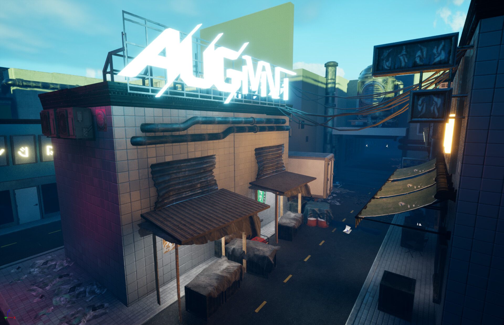 ArtStation - Touching ground unreal showcase