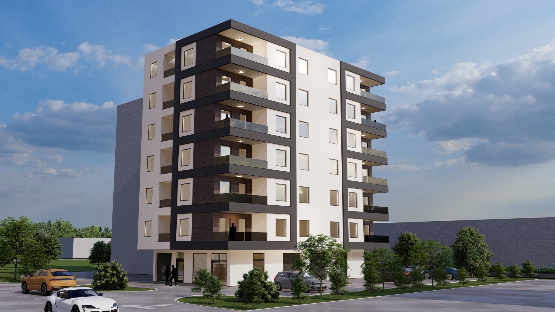 ArtStation - Large Apartment Building