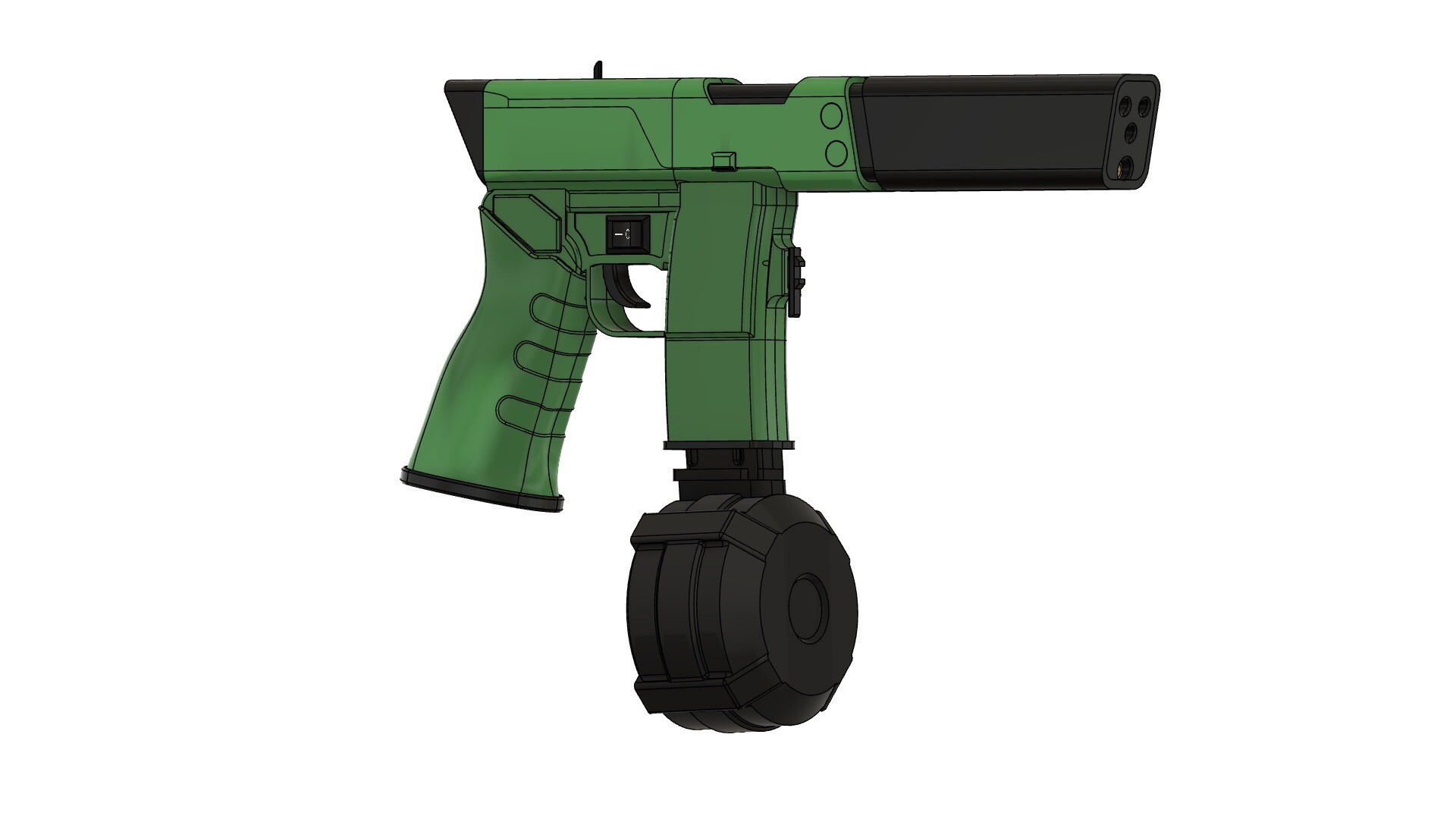ArtStation - 3D printeable Airsoft guns